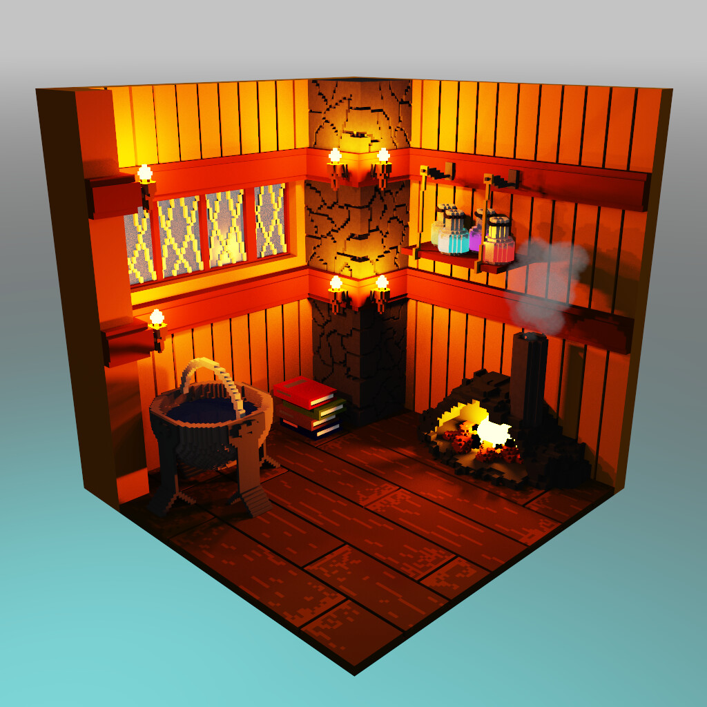 ArtStation - Voxel - Rooms