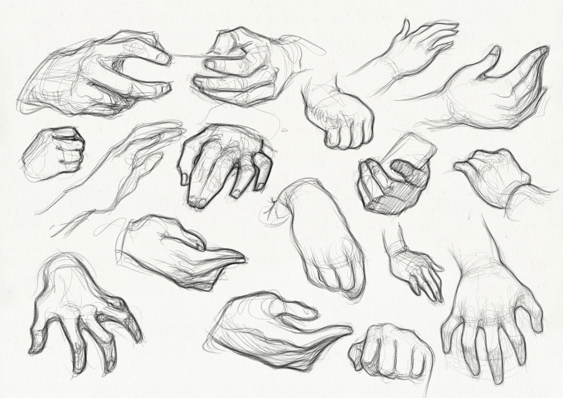 ArtStation - Life drawing practice 2