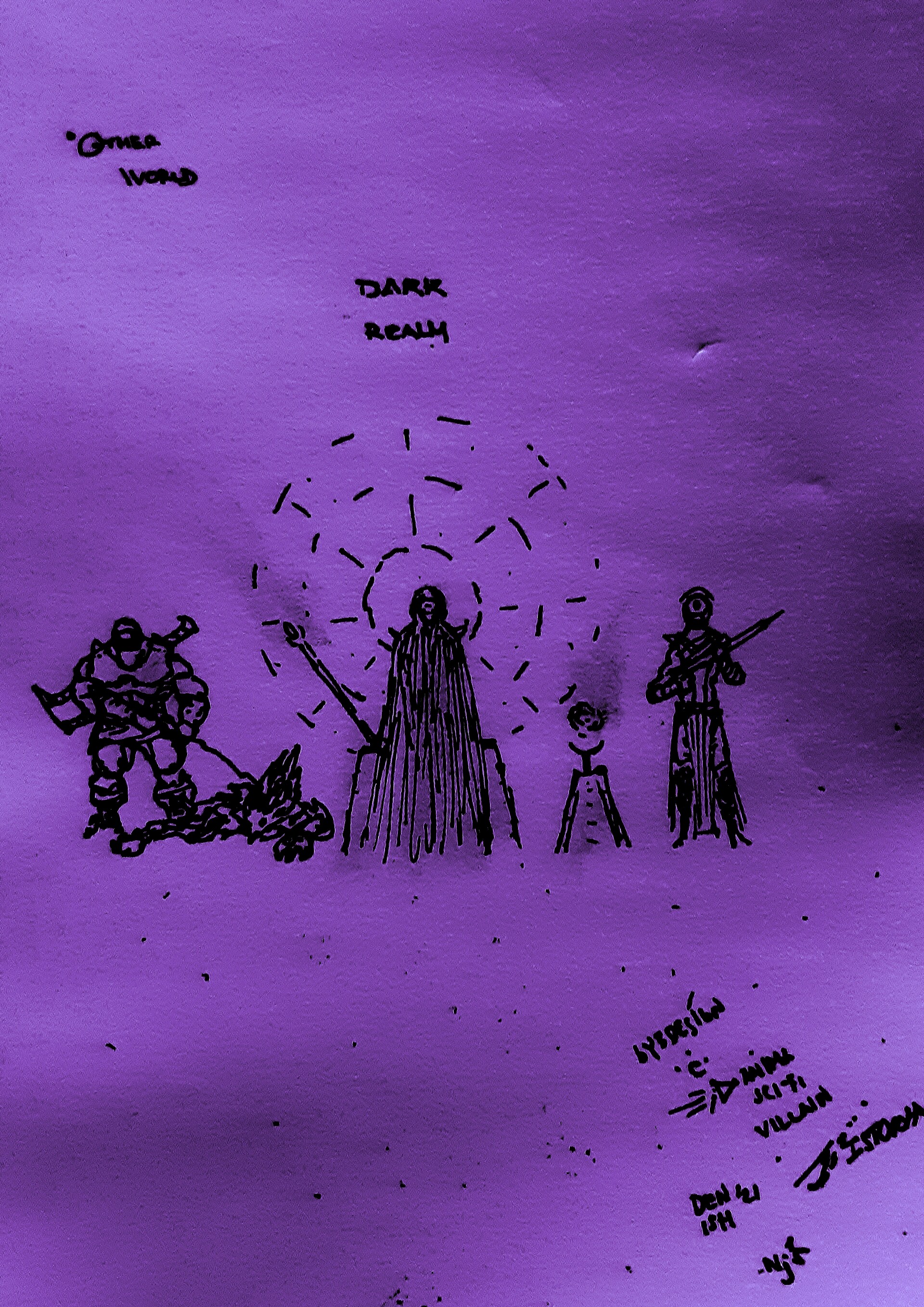 ArtStation - Dark Realm` concept villains from ther W¤rld•°