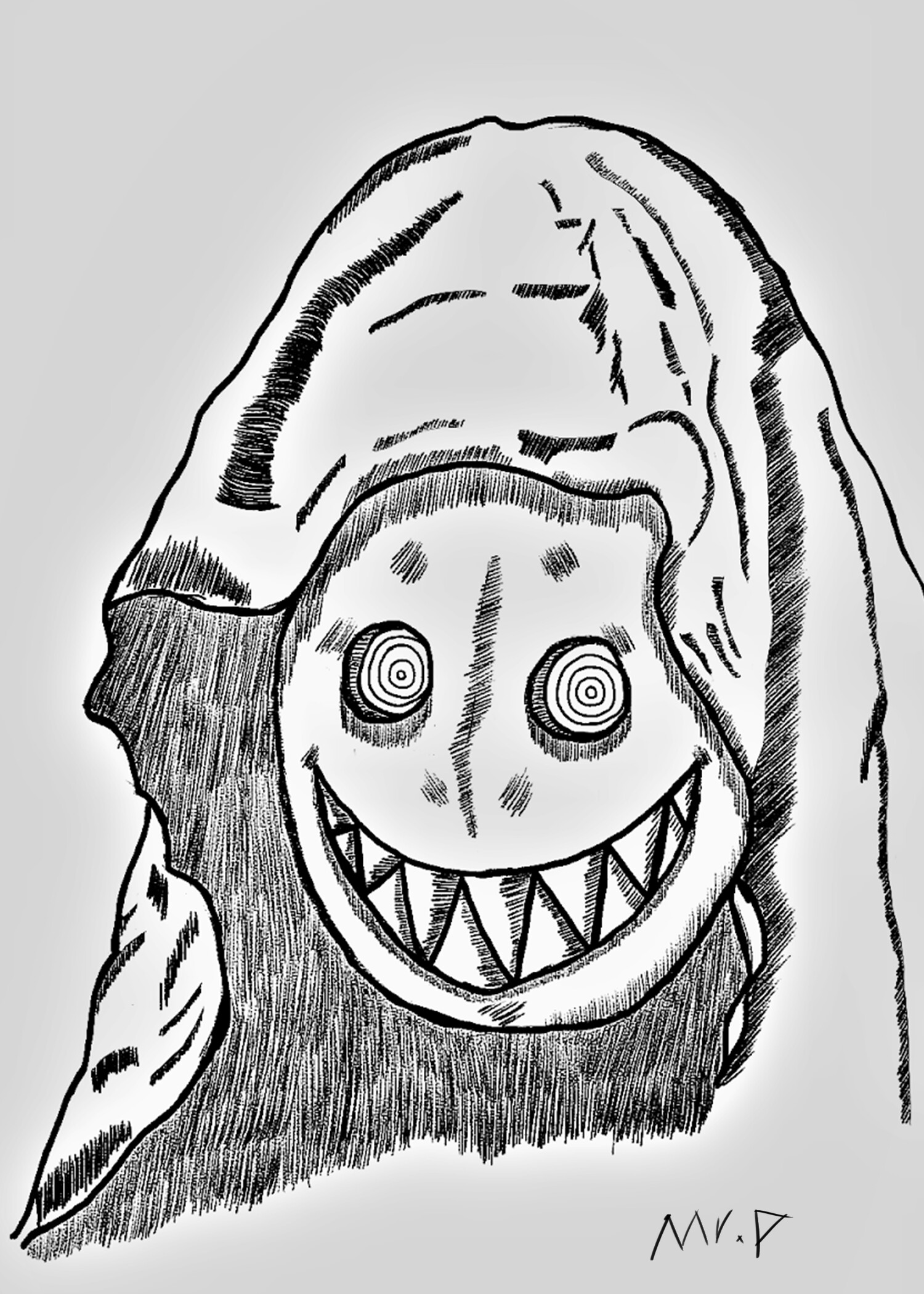 ArtStation - The Grinner (Hooded)