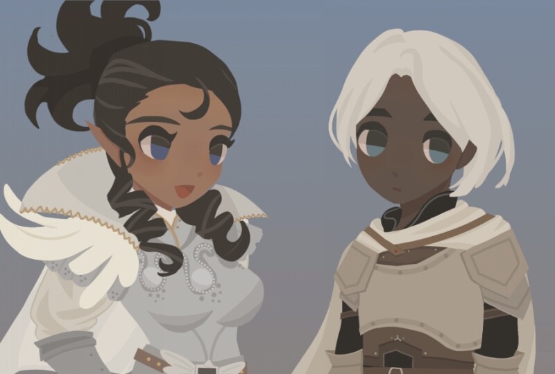 ArtStation - black desert mobile game fan art