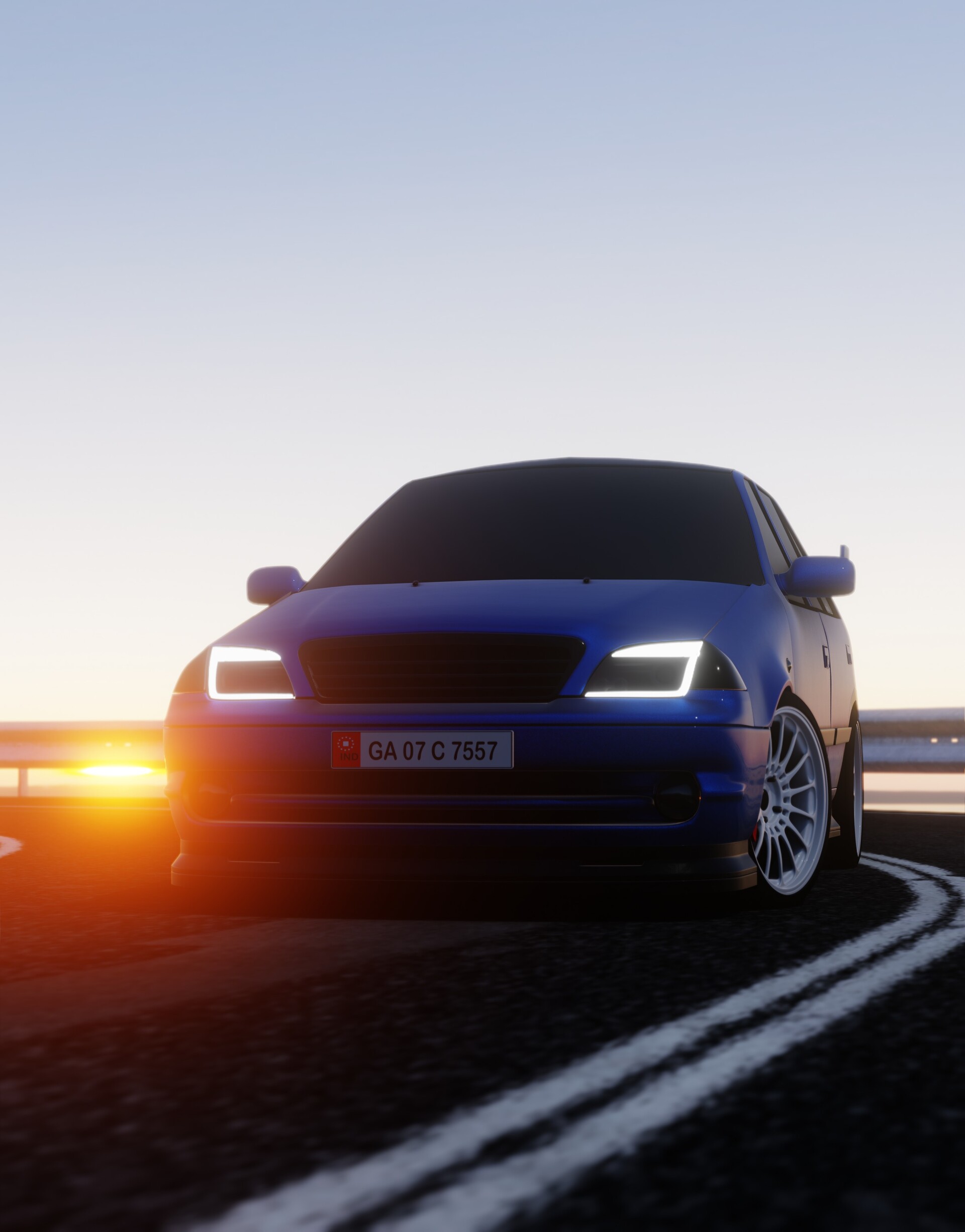 Modified Maruti Esteem