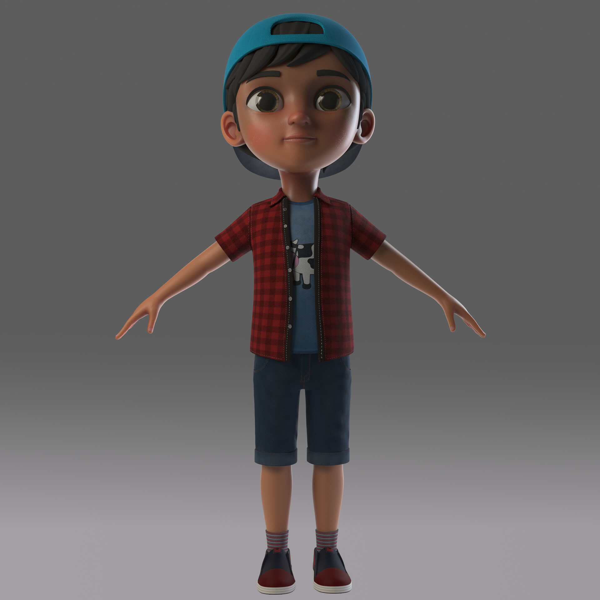 ArtStation - 3d Cartoon Charachter Model