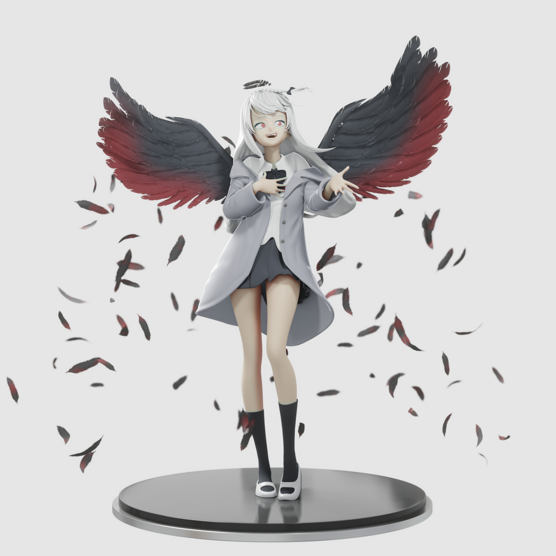 ArtStation - Omrice's characters for ツユ (TUYU) tribute
