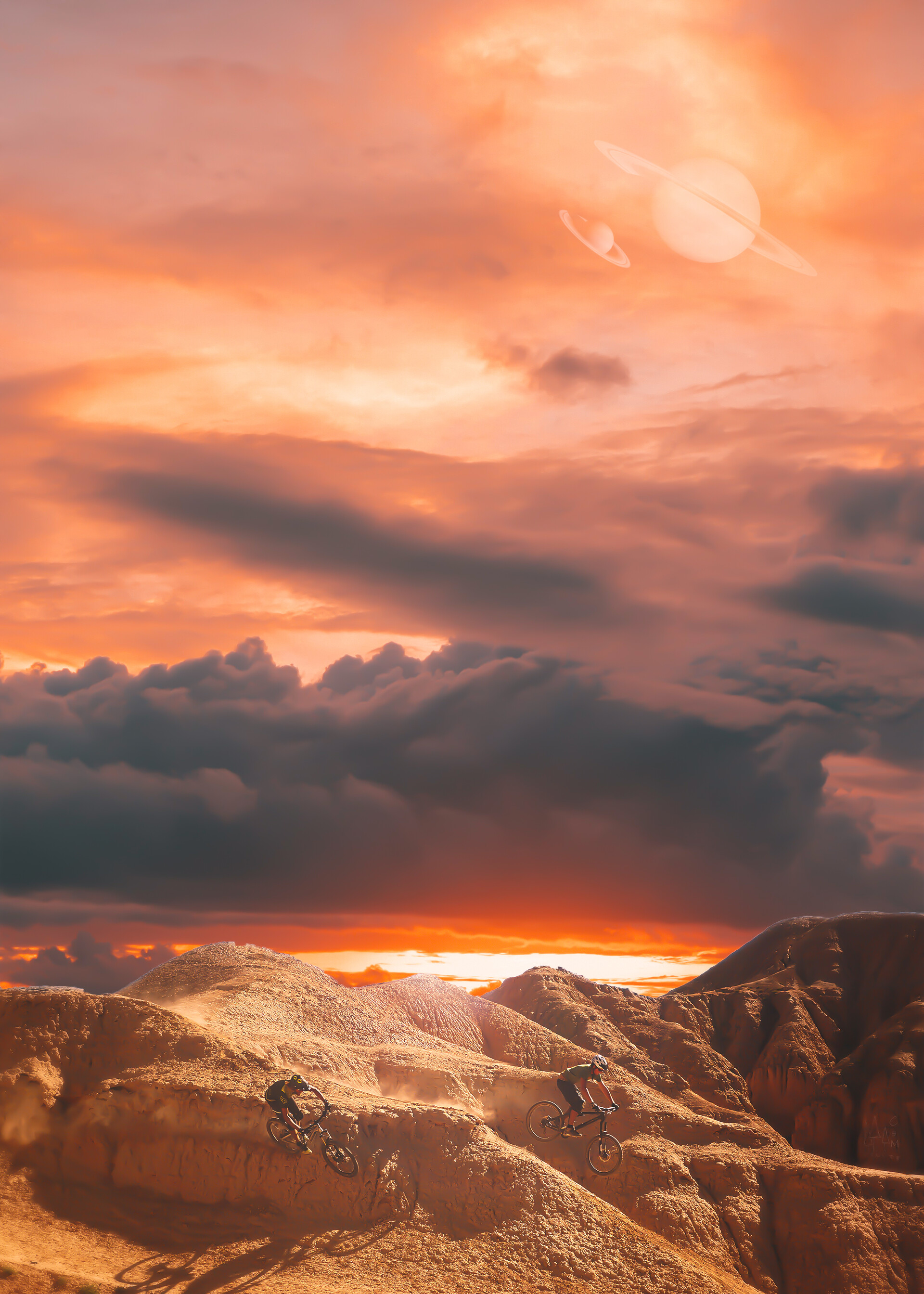 ArtStation - Mountain Bike Riding