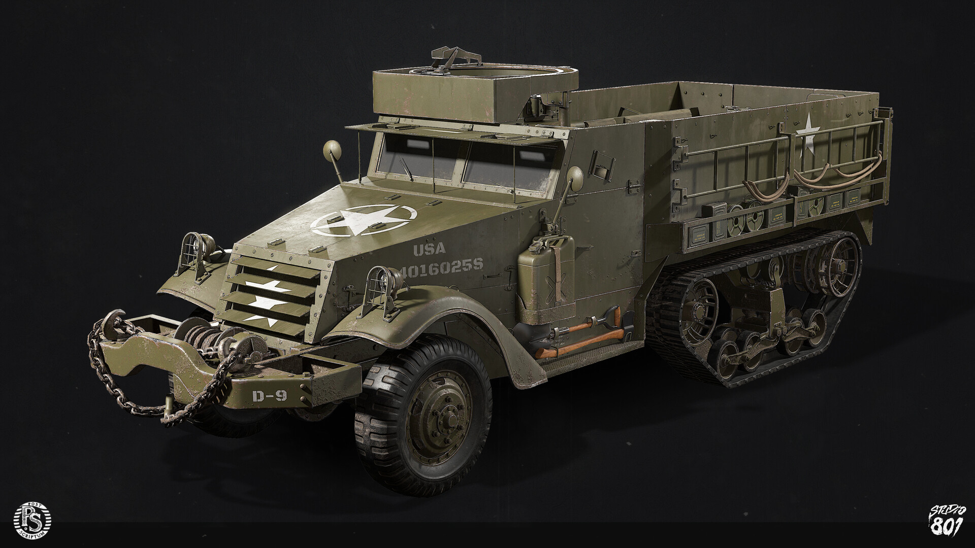Game Development - M3A1 Halftrack