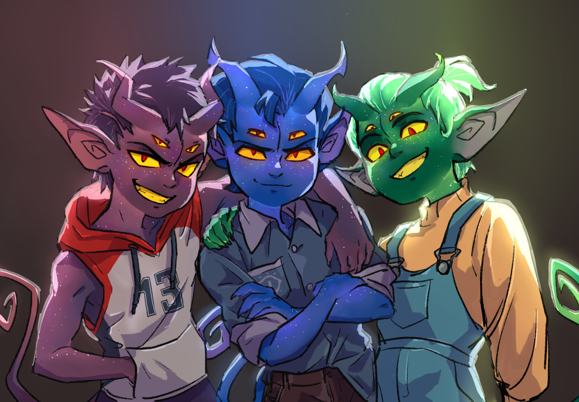 ArtStation - Evil Eyes