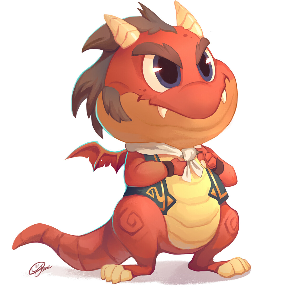 ArtStation - Red Dragon