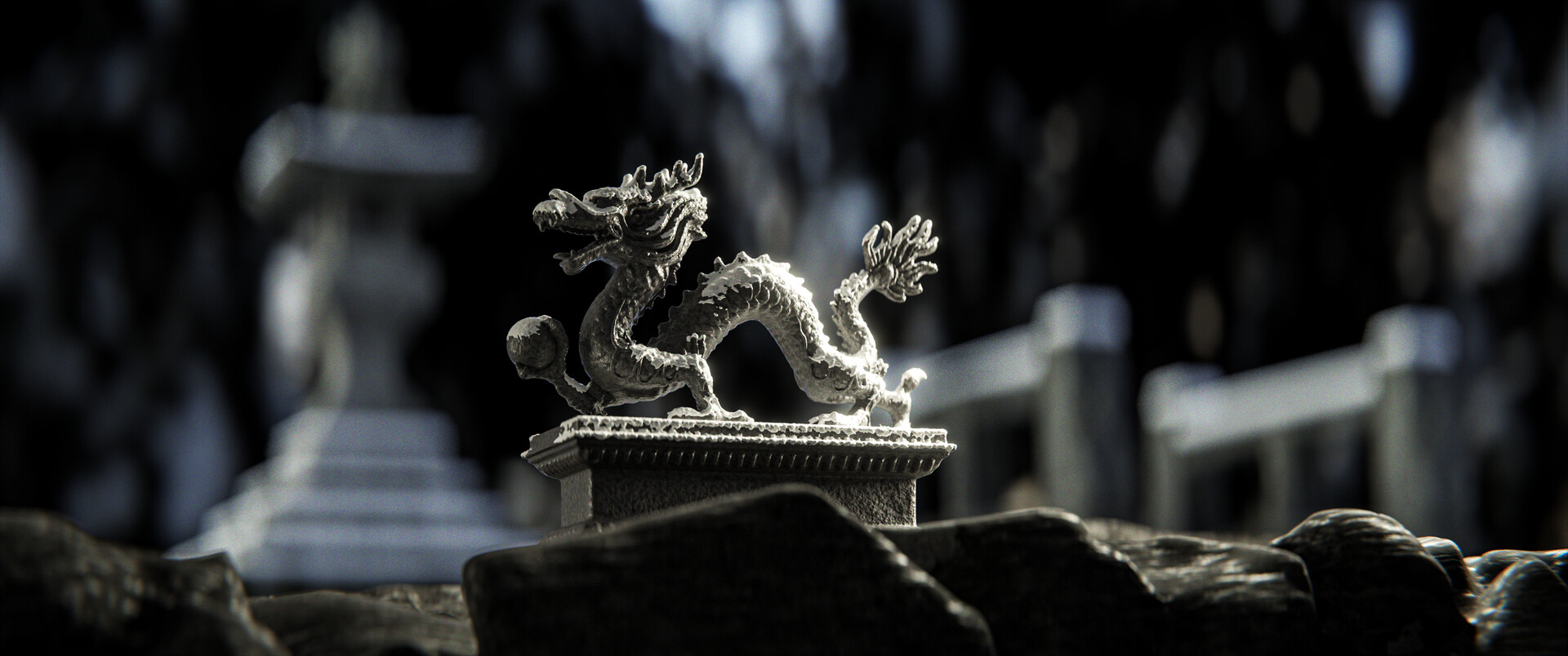 ArtStation - Snow Dragon