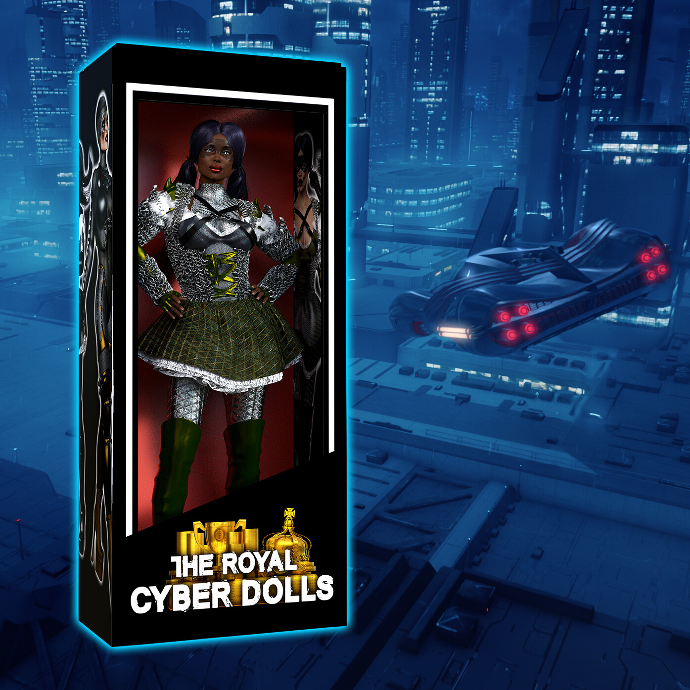 ArtStation - THE ROYAL CYBER DOLLS