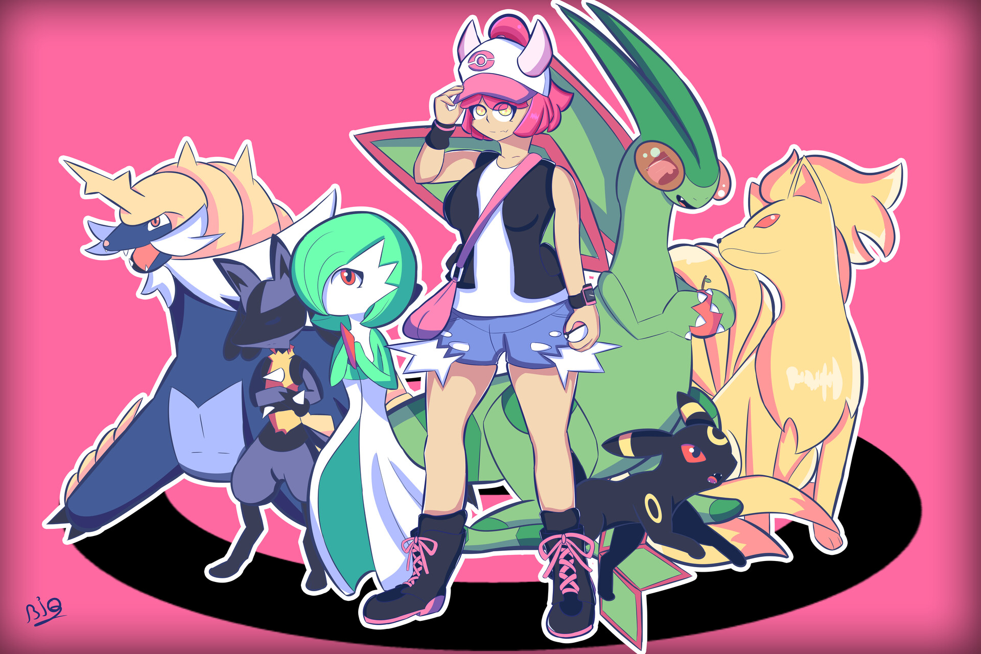 ArtStation - My Pokémon Team