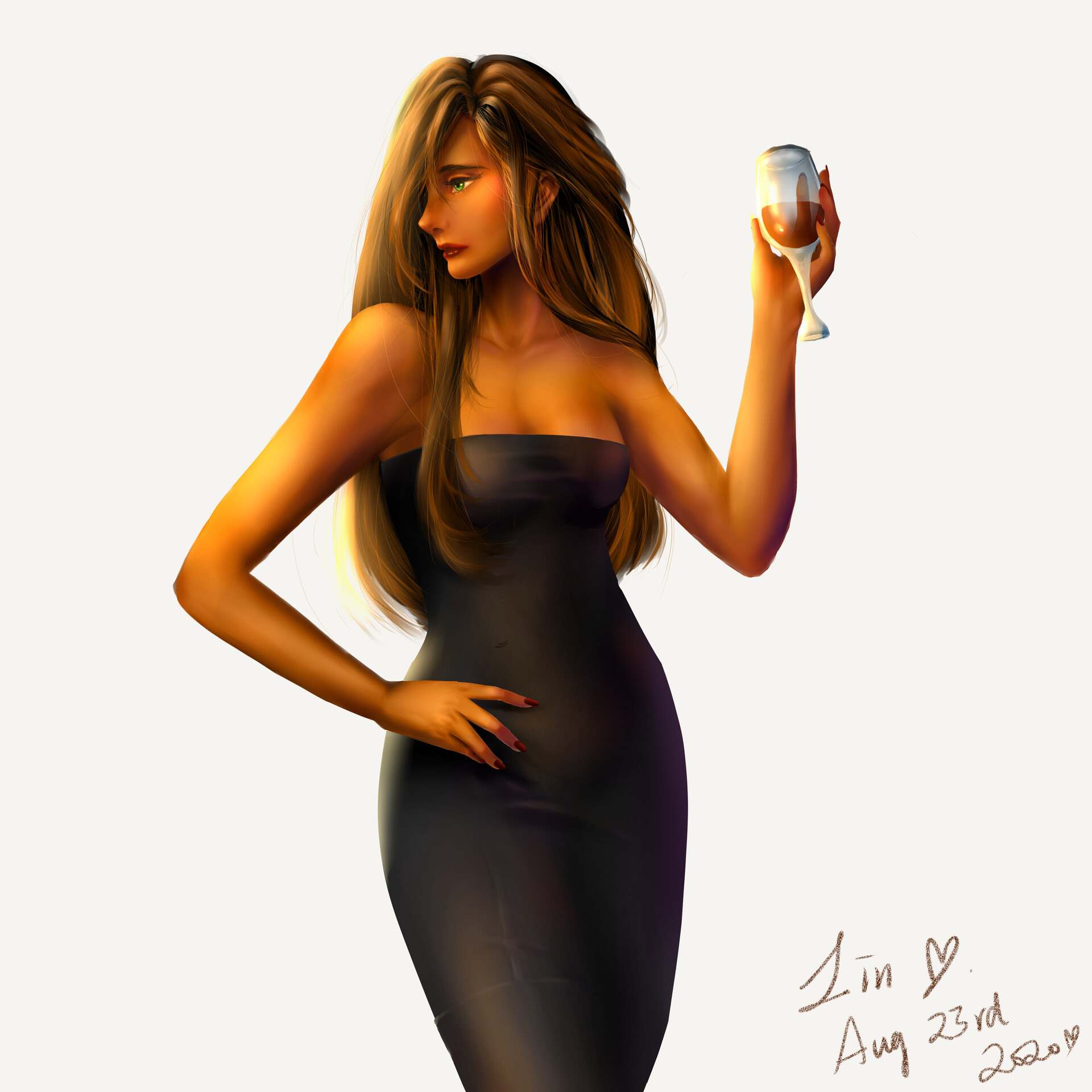 ArtStation - Red Wine