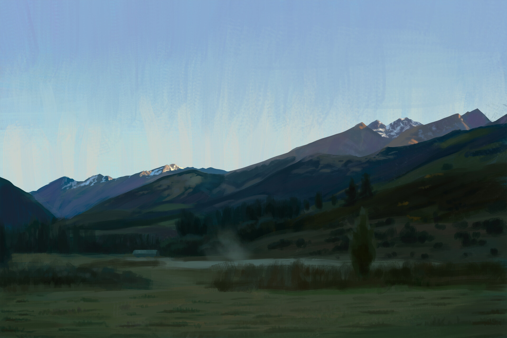 ArtStation - Landscape study 2