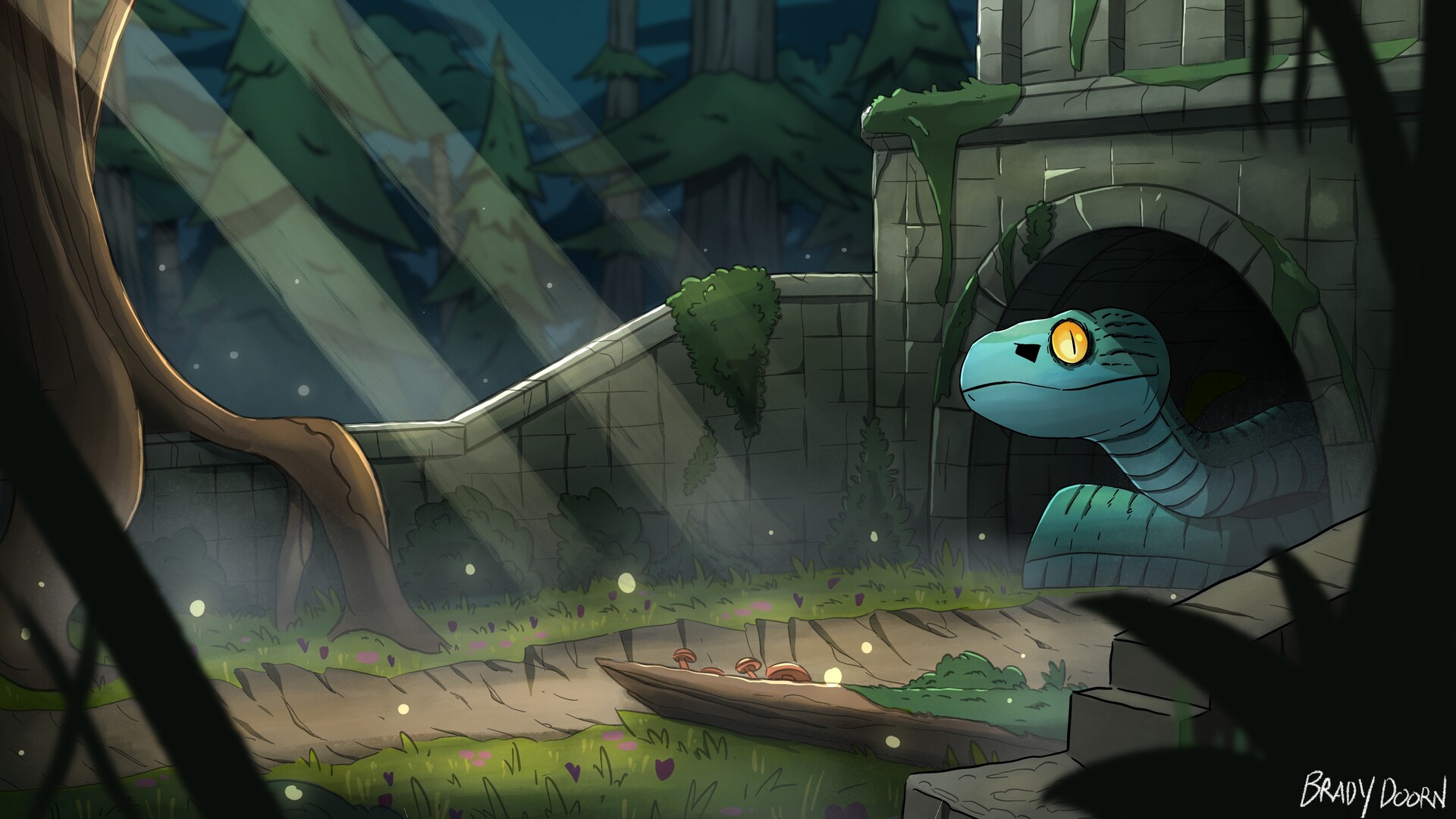 ArtStation - Snake Burrow