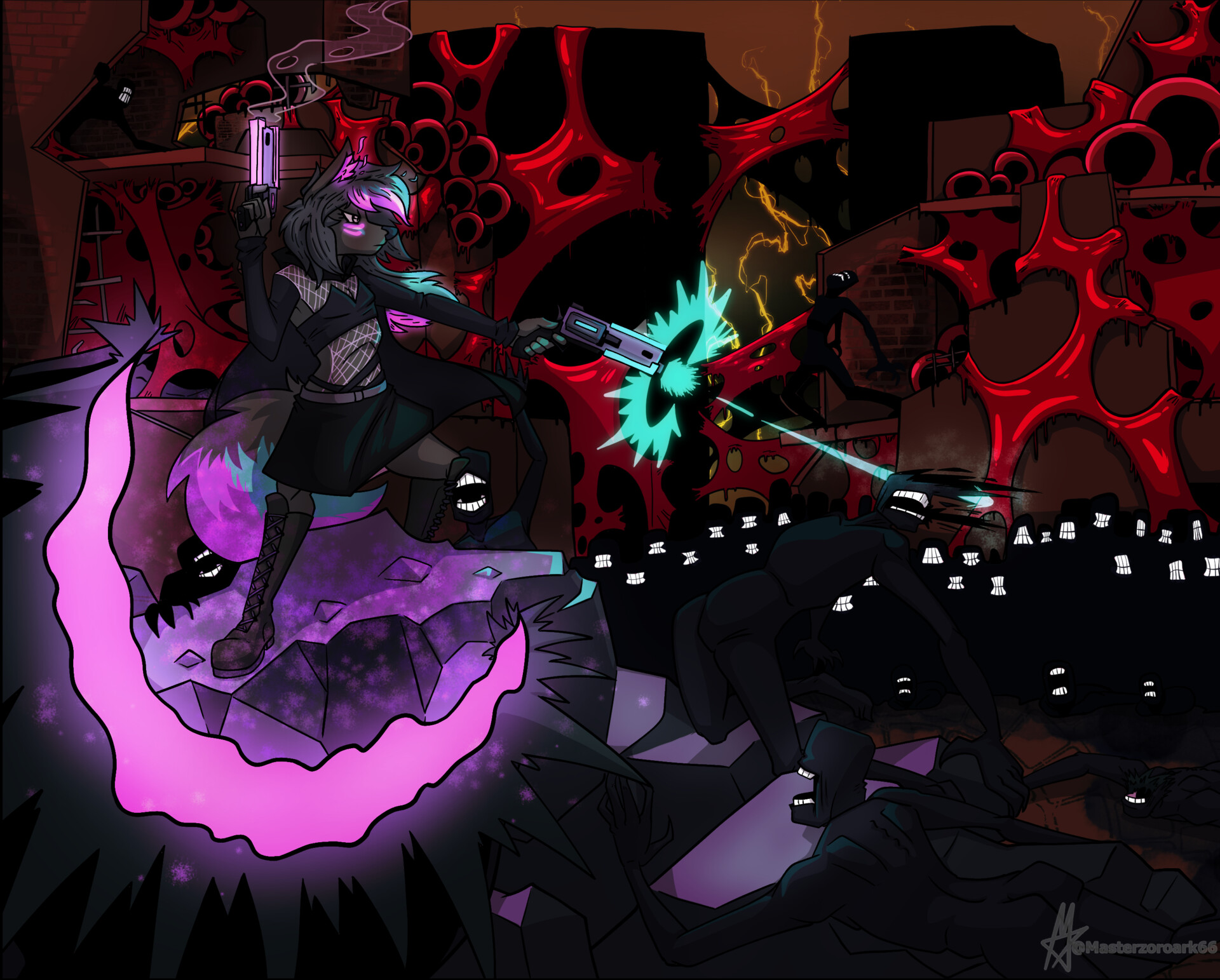 ArtStation - Square mob (commission)