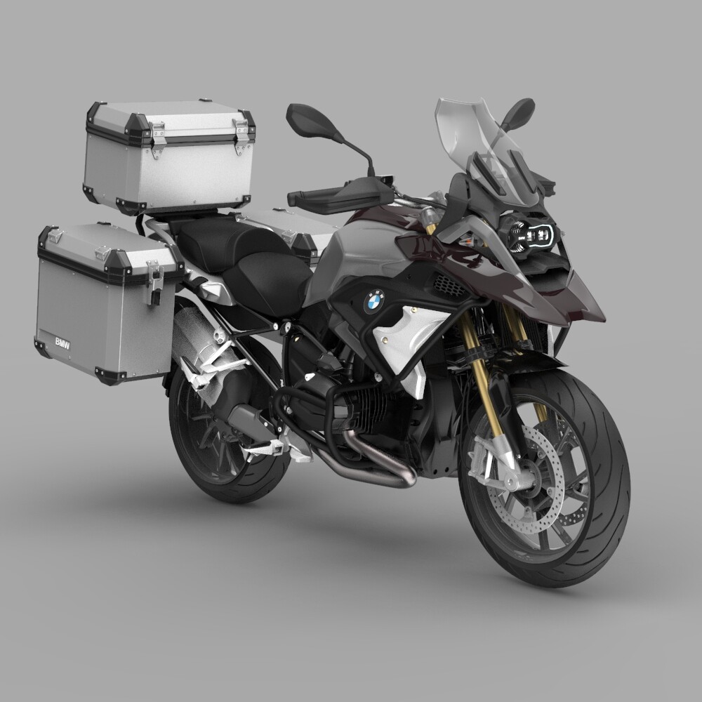 ArtStation - Bmw R1200GS 2017
