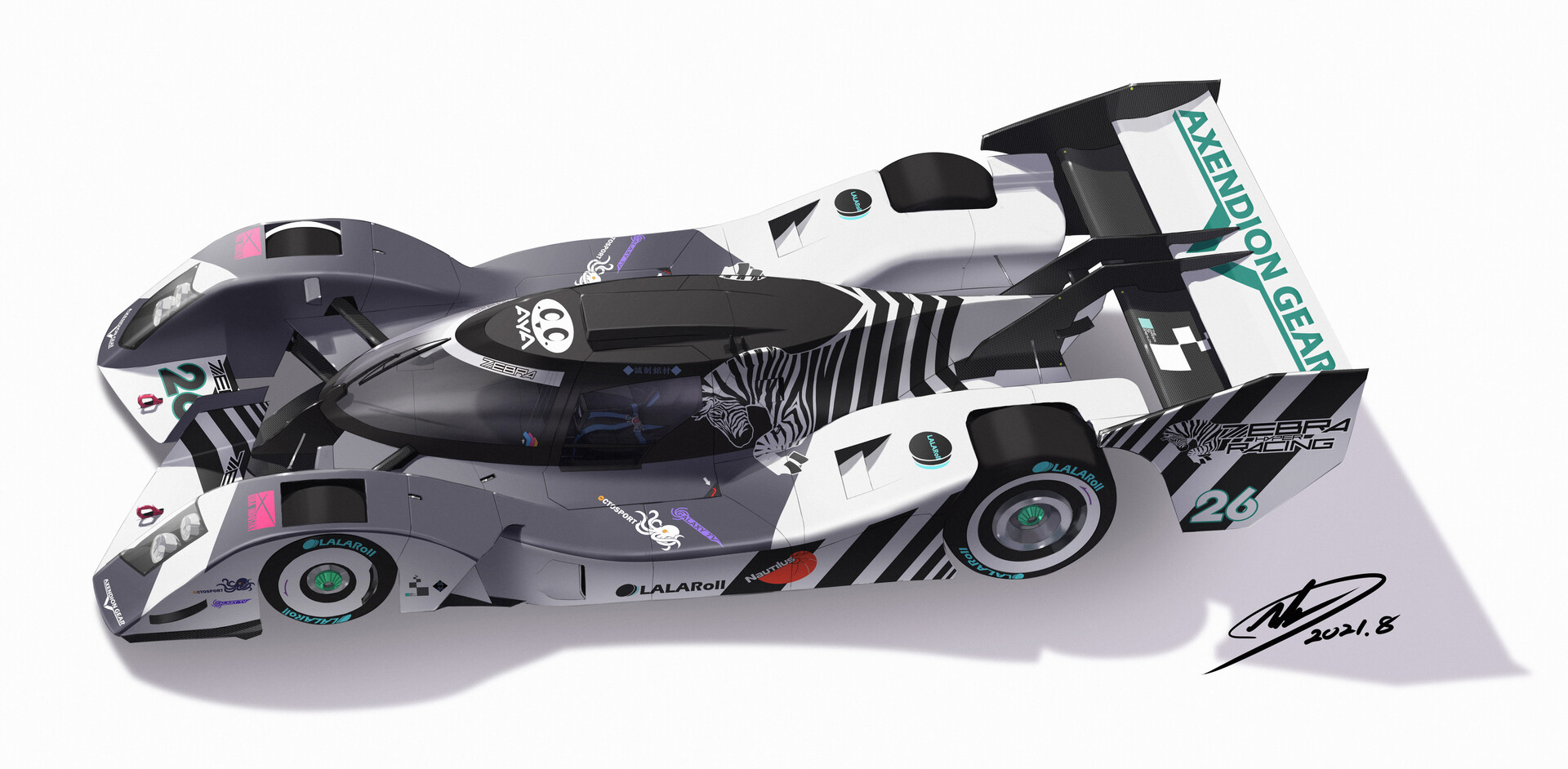 ArtStation - ZEBRA HYPER RACING