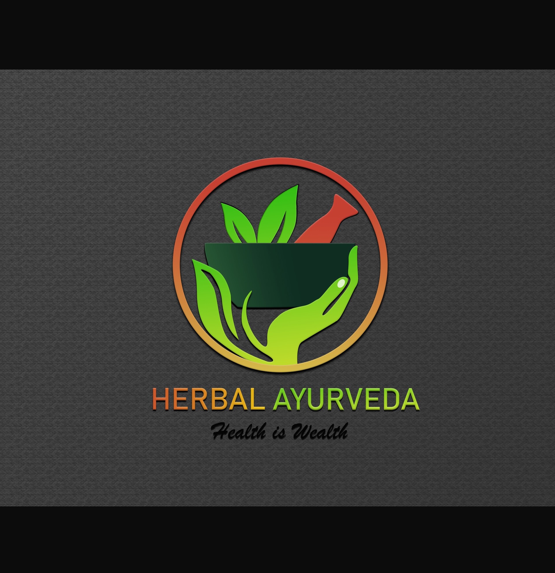ArtStation - Herbal Ayurveda Logo design