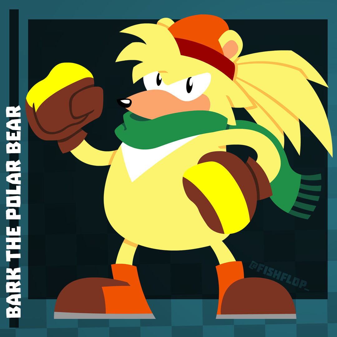 fishflop - Bark the Polar Bear