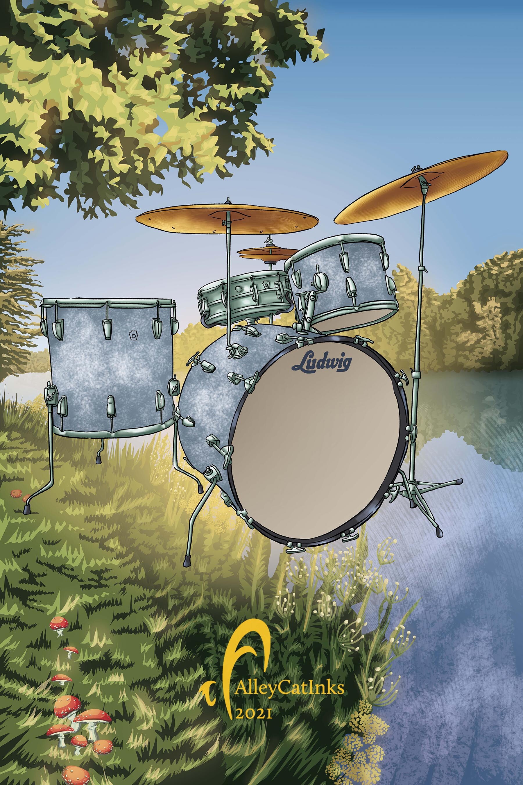 Jessica Alley Smith - Rock on the Mohawk design package