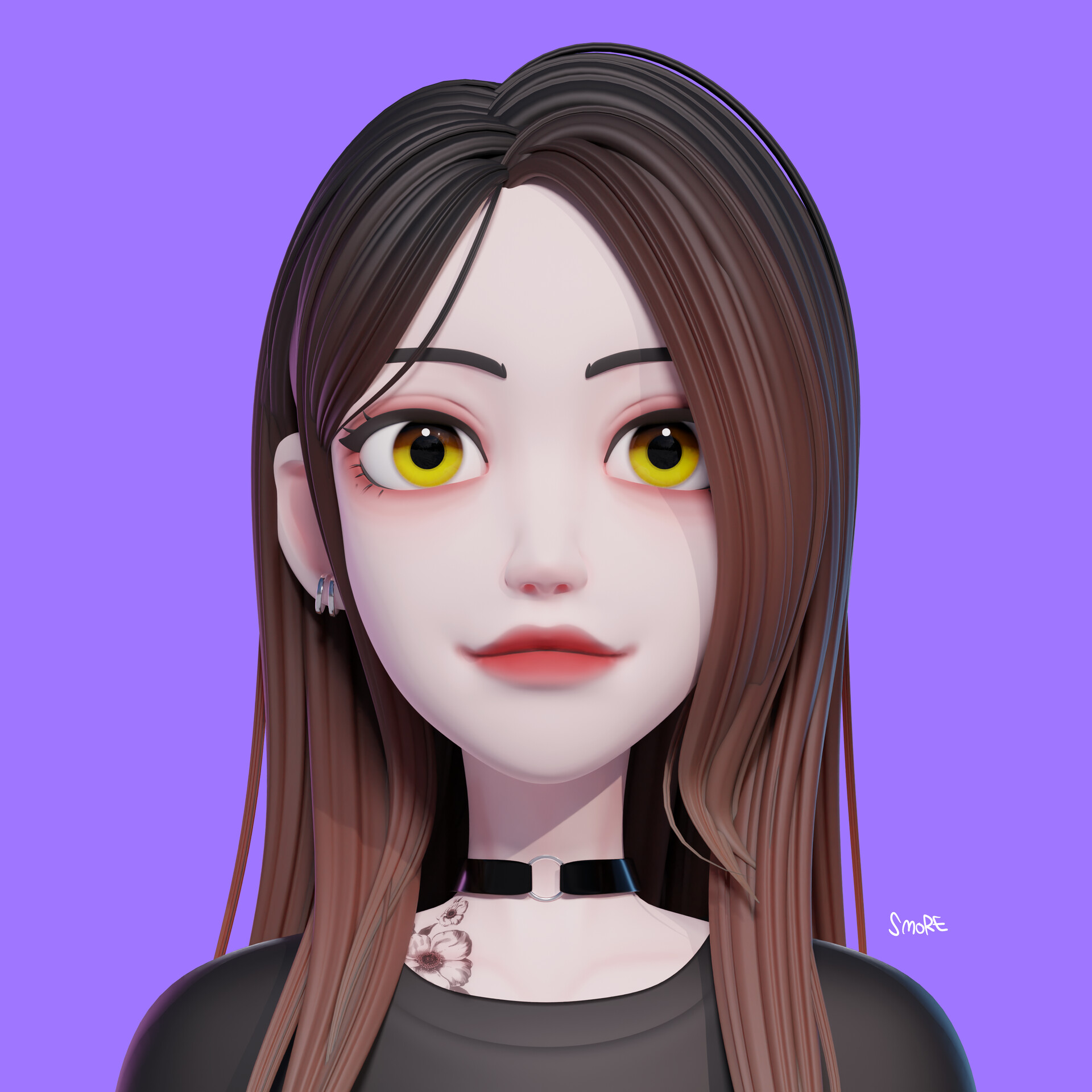 ArtStation - Rock band girl