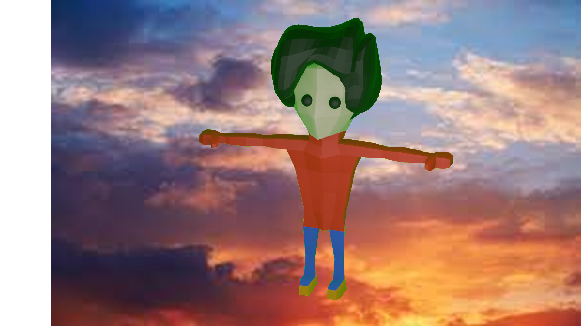 ArtStation - Low poly blender character