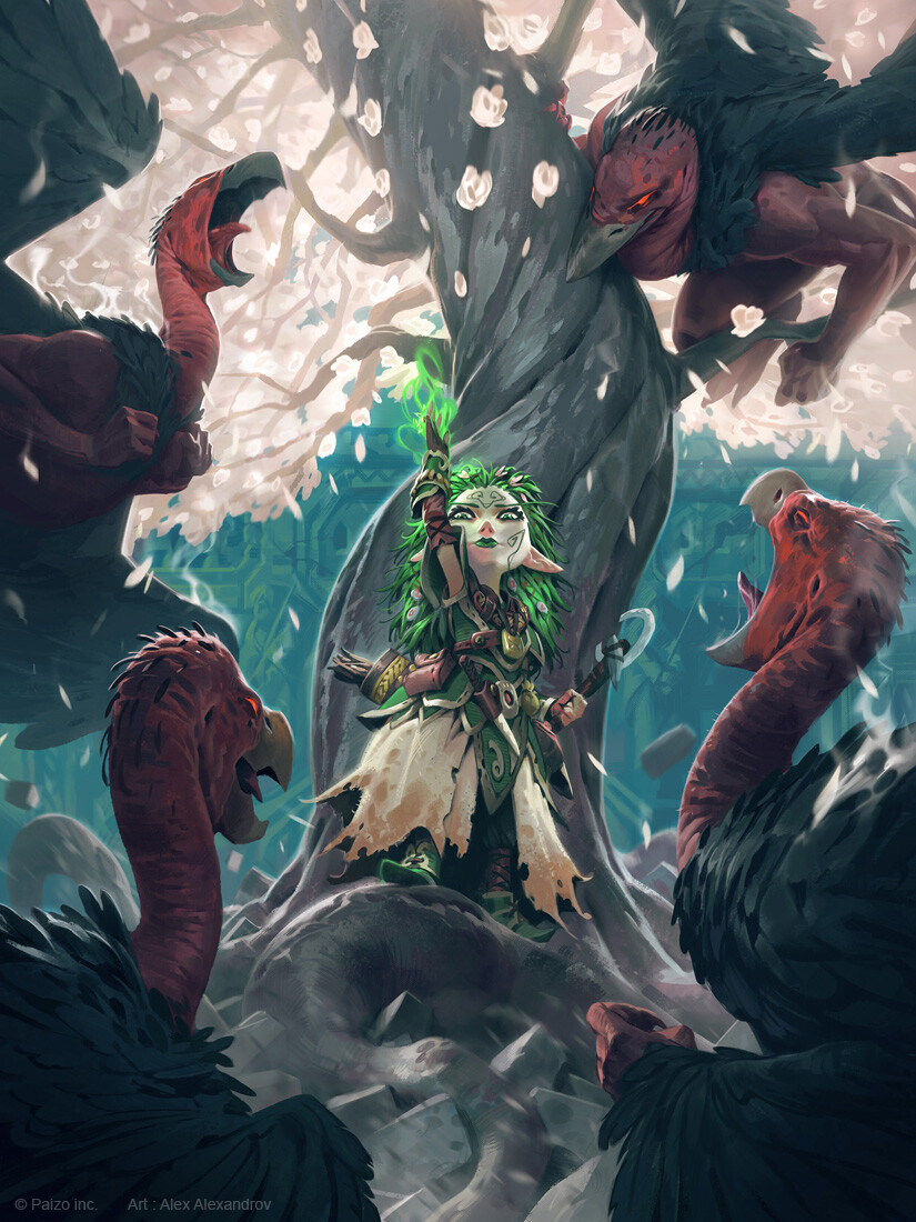 ArtStation - Druid Spell