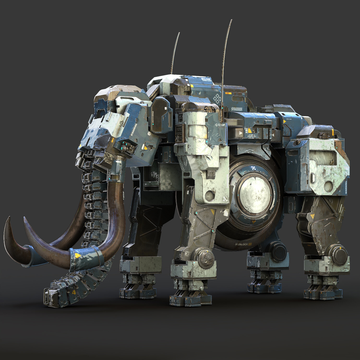 ArtStation - Mecha Elephant