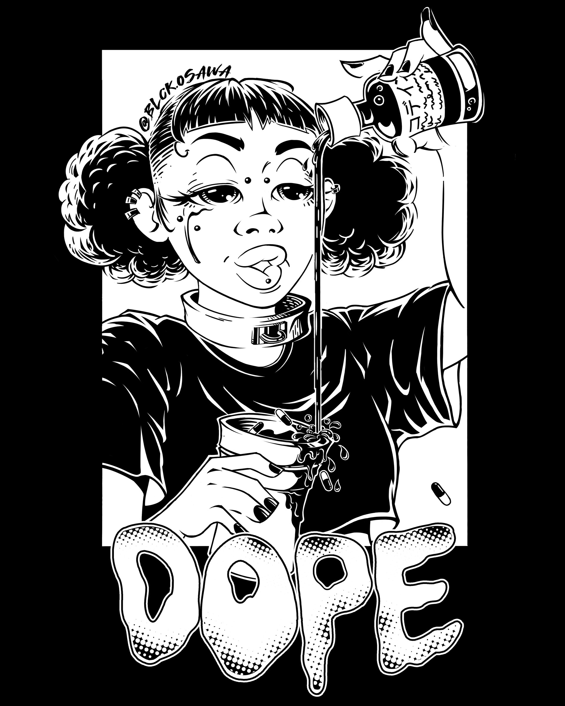 ArtStation - Dope - Tshirt Design for Sale