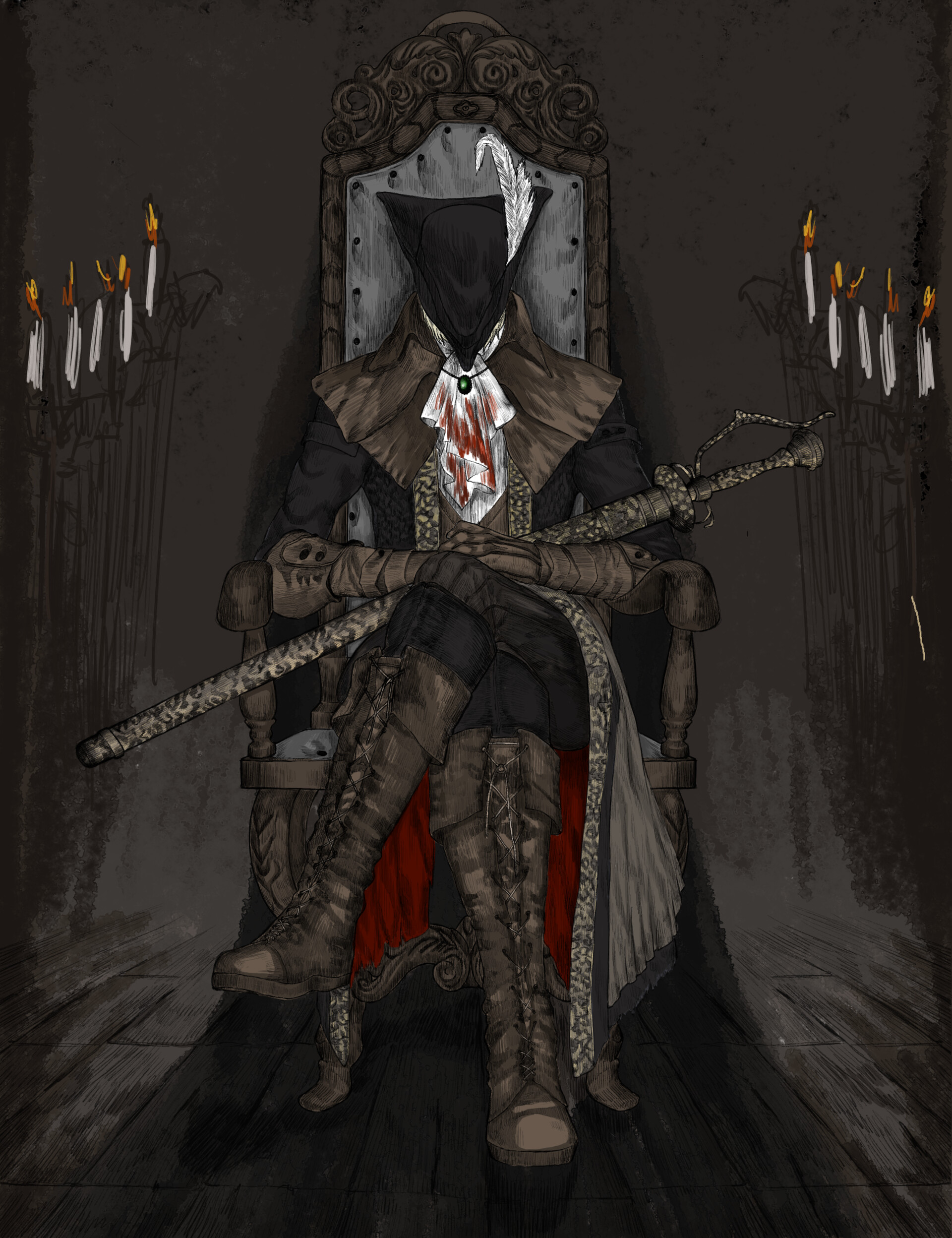 ArtStation - lady maria bloodborne