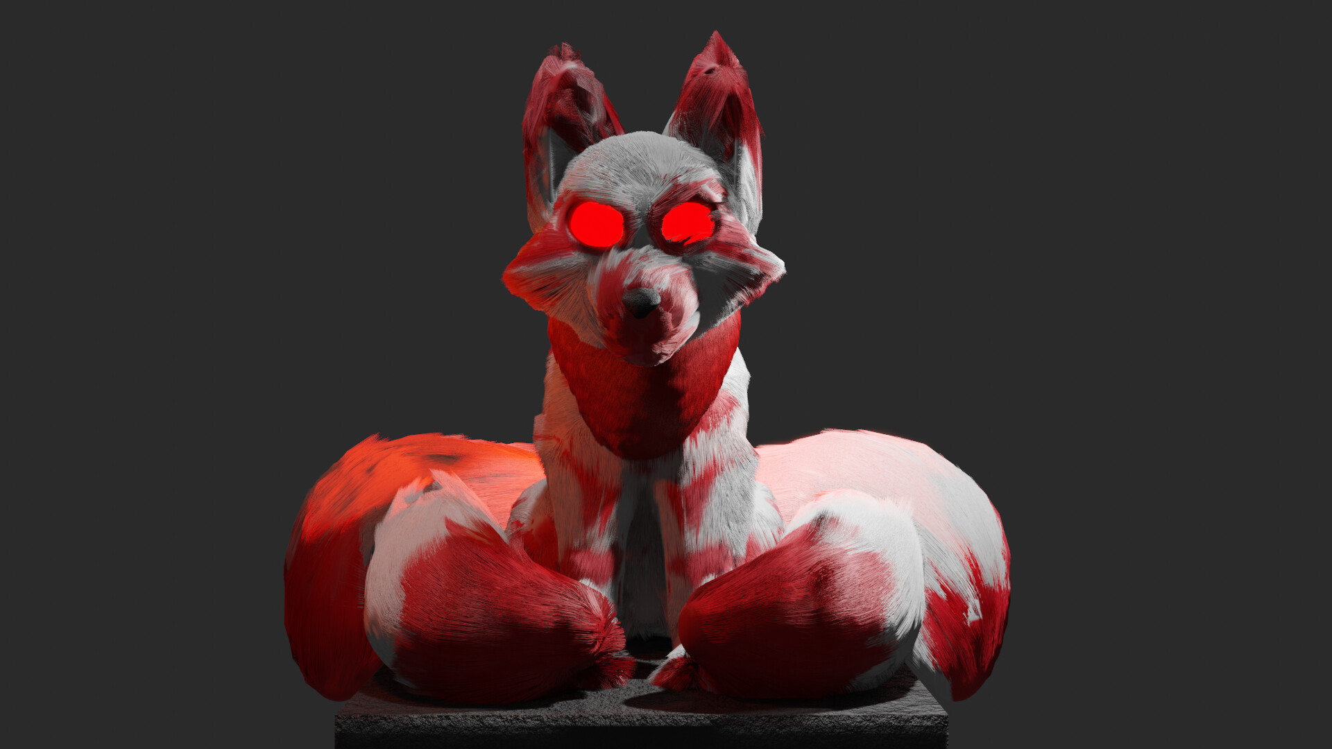 ArtStation - Kitsune pup