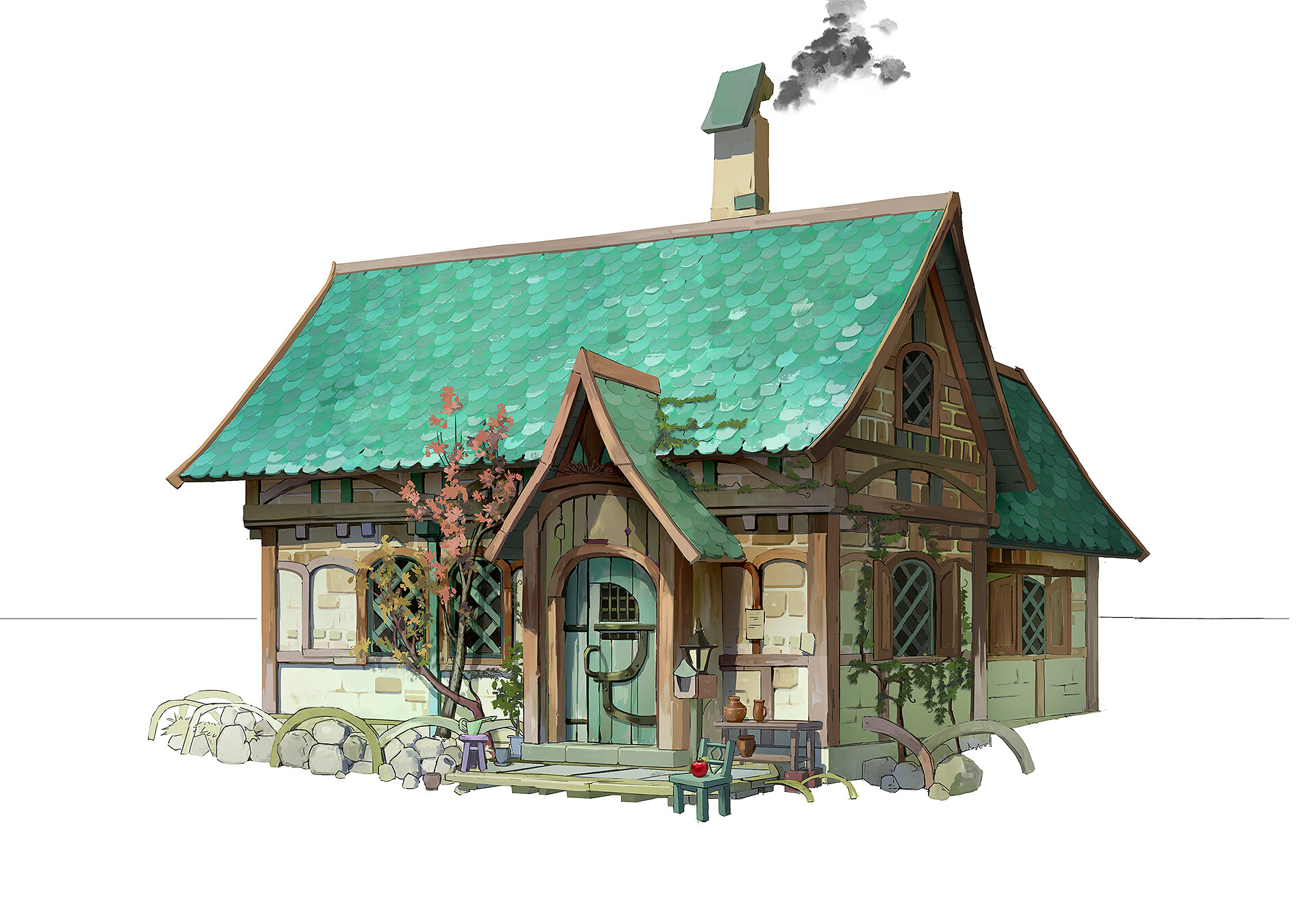 ArtStation - Beautiful house