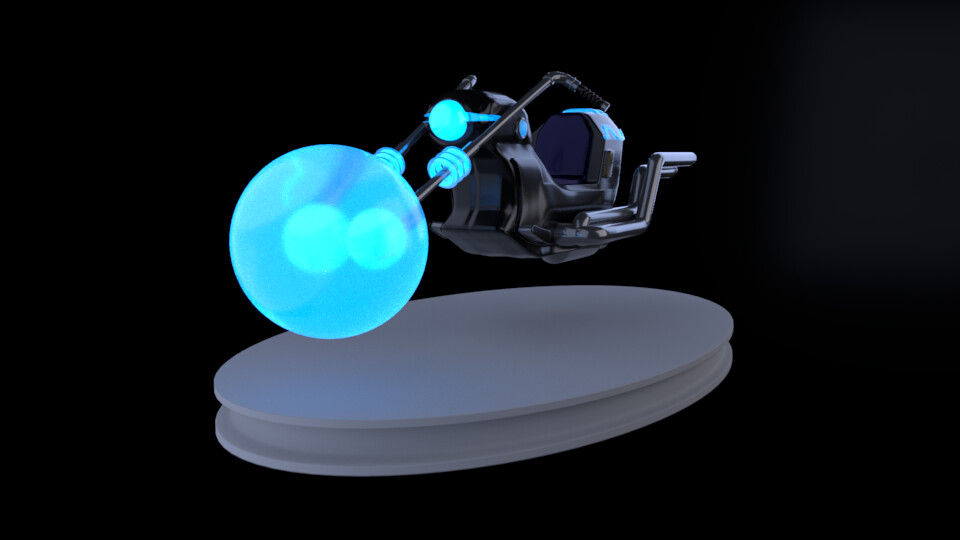 ArtStation - Cosmic Ghost Rider Motorcycle