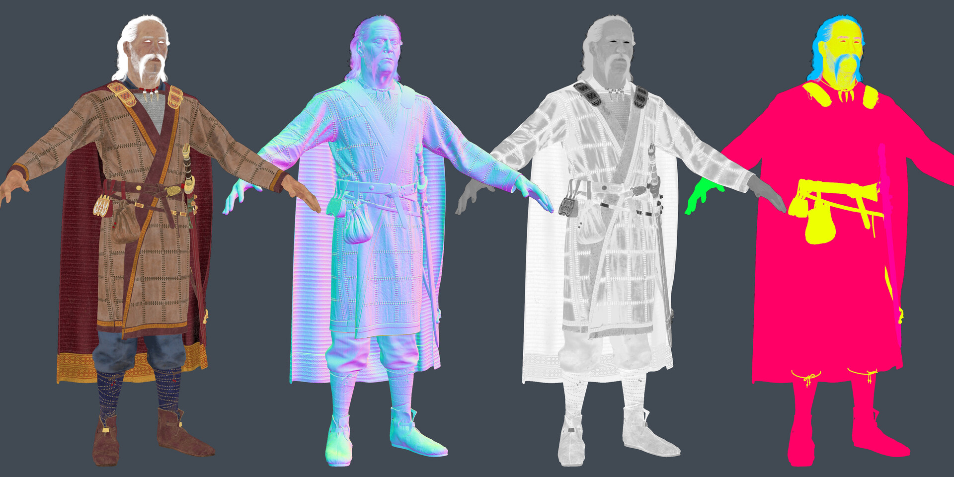 Josh Stoneley 3D Art - King Rædwald (Realtime)