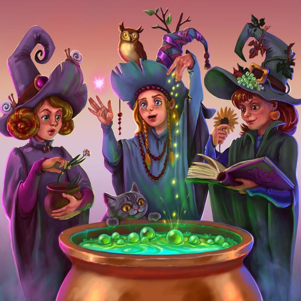 ArtStation - Little Witches