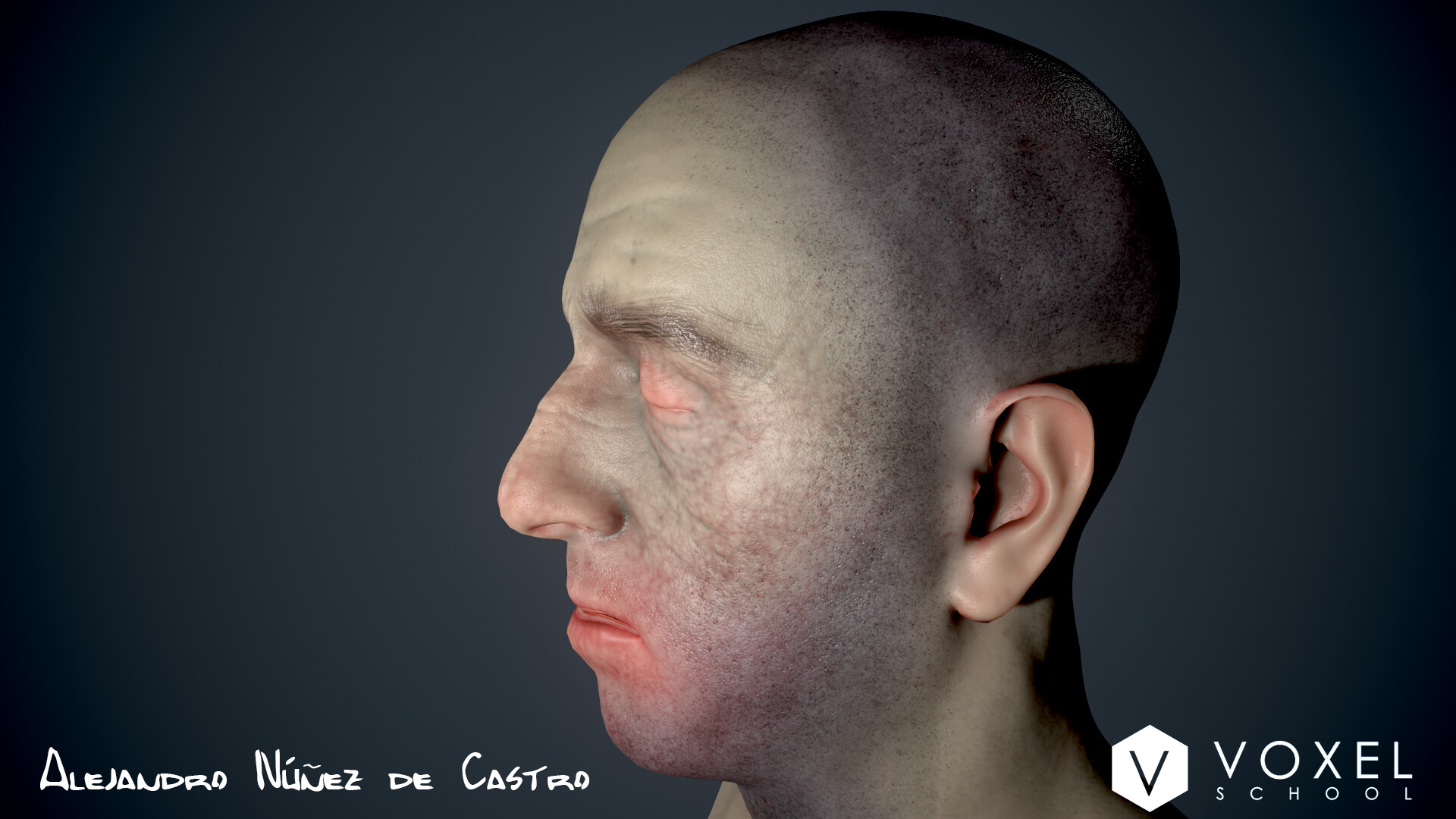 Alejandro Núñez de Castro - Head texturing