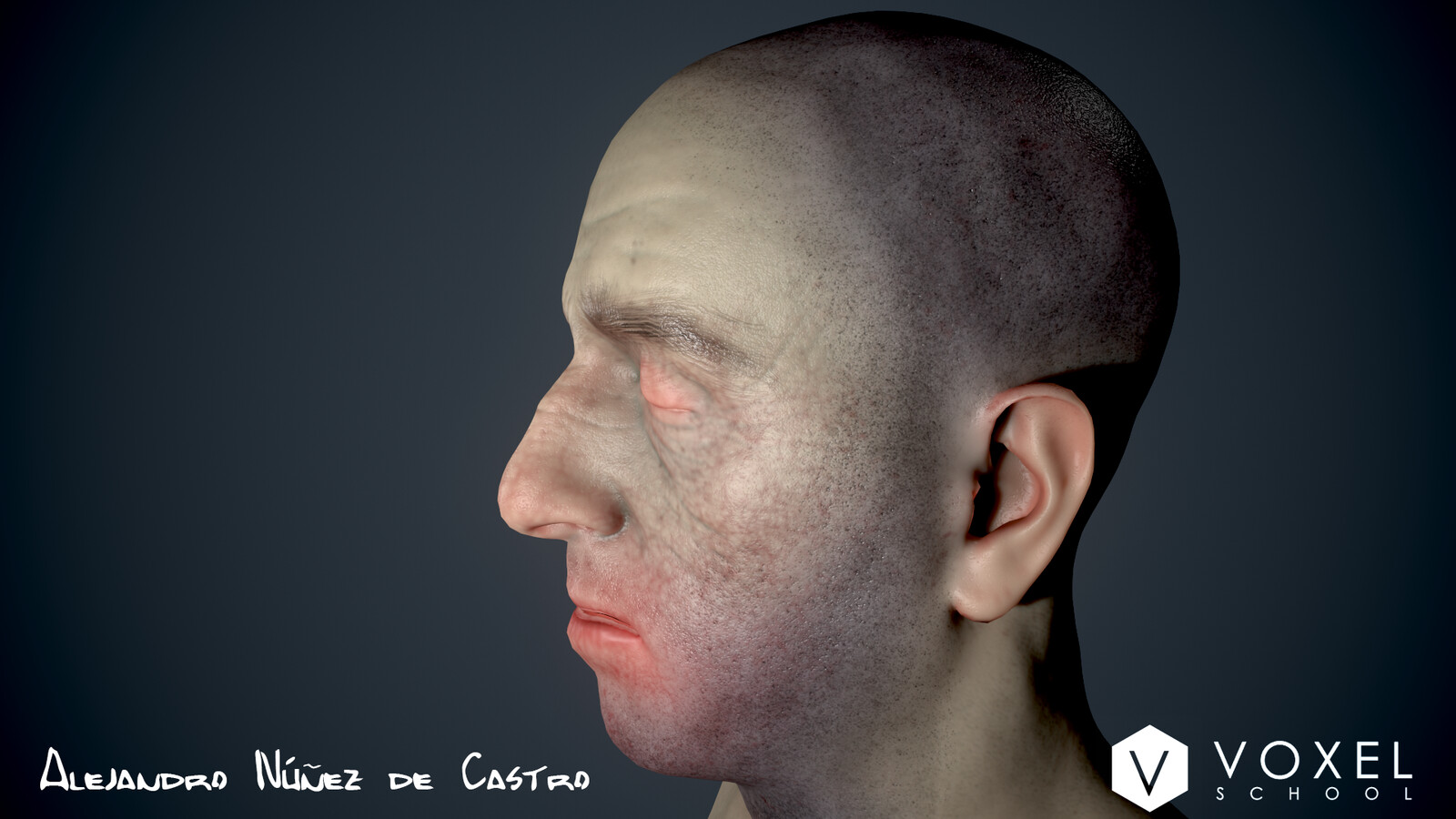 Alejandro Núñez de Castro - Head texturing