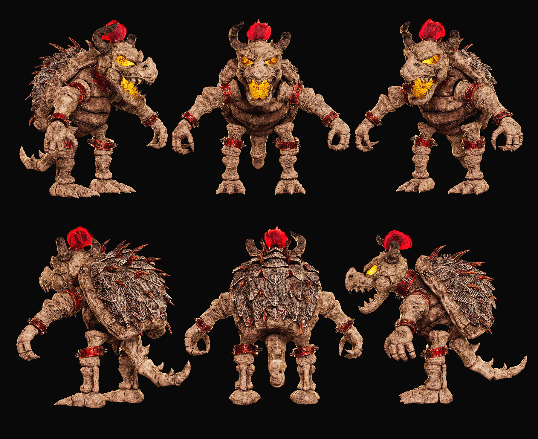 Dry Bowser Sprite