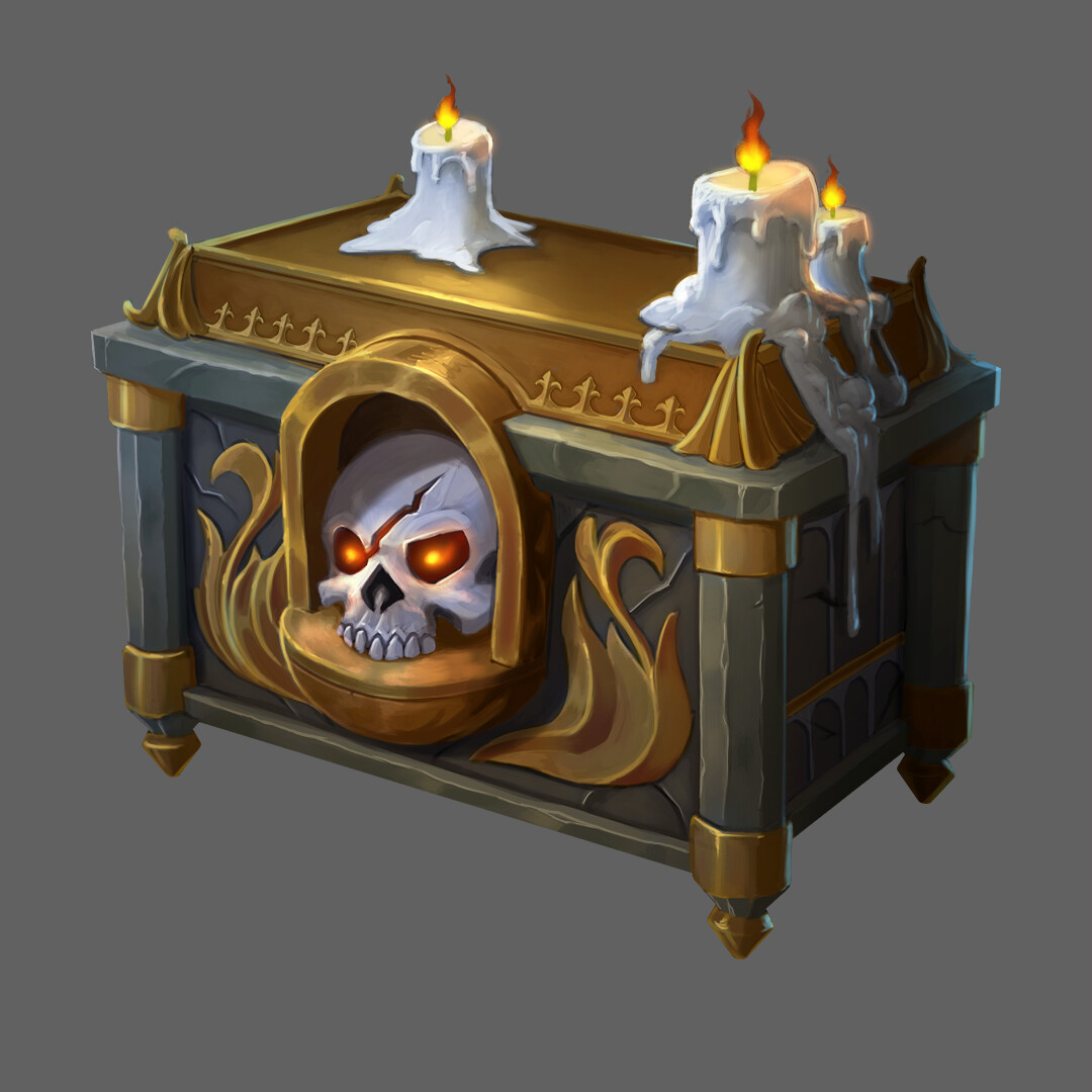 ArtStation - SMITE Grave Chest