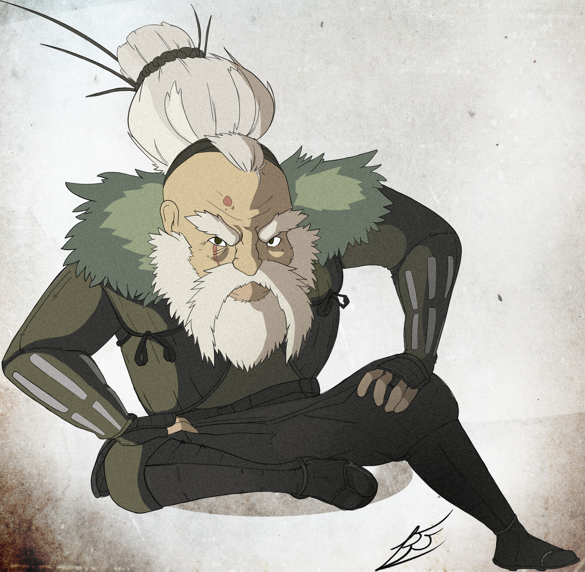 ArtStation - Shinobi old man