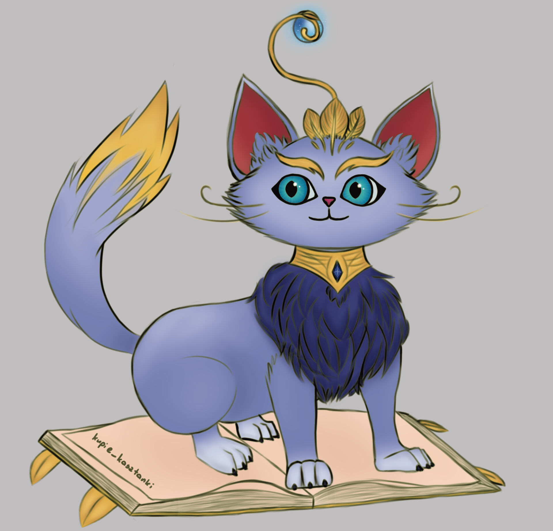 ArtStation - Yuumi fanart, League of Legends