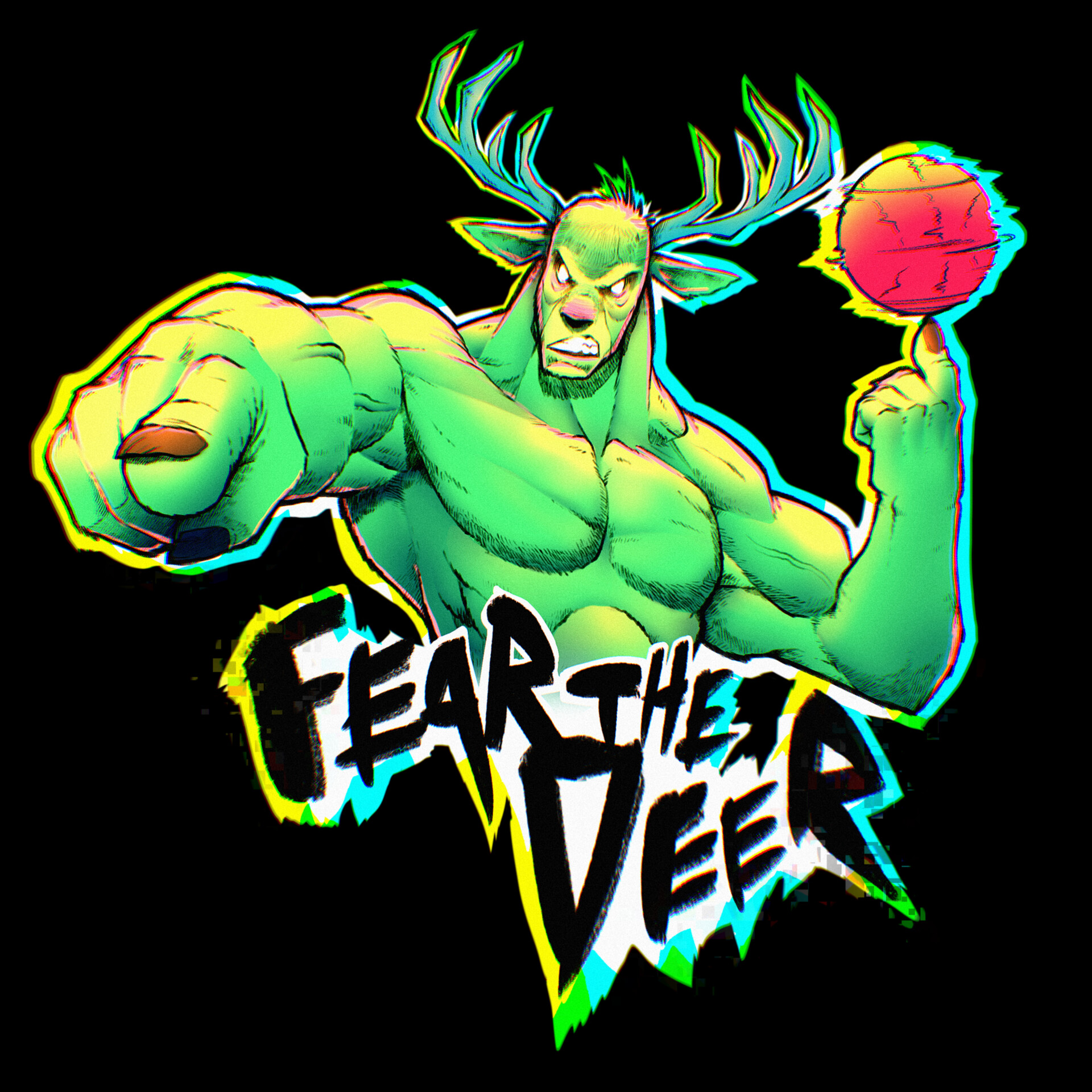 ArtStation - Fear the Deer