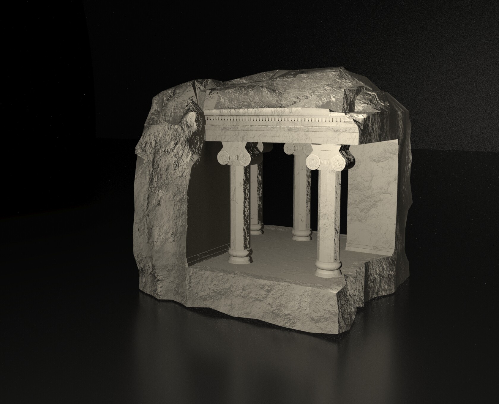 ArtStation - Antique pillars