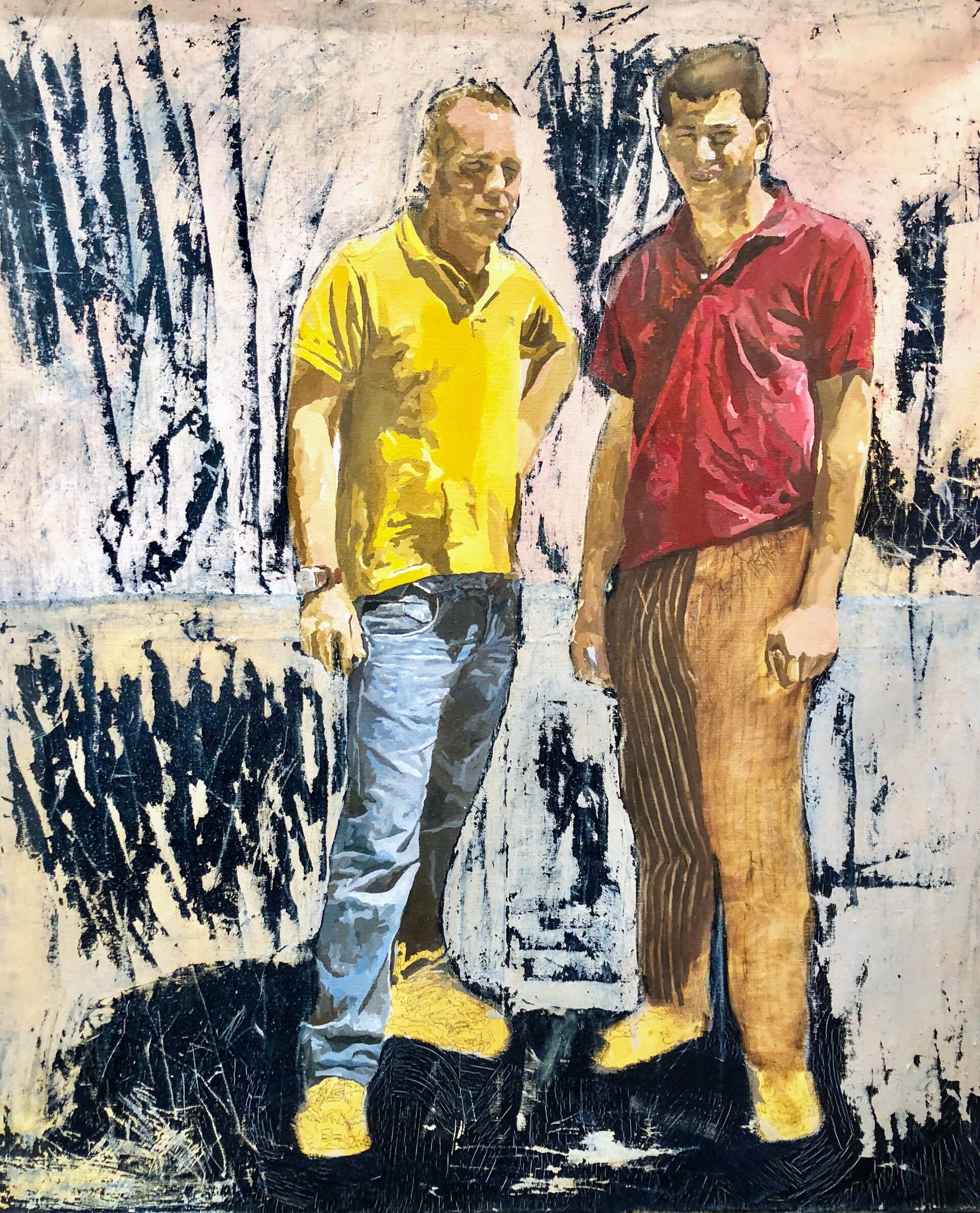 ArtStation - two man standing