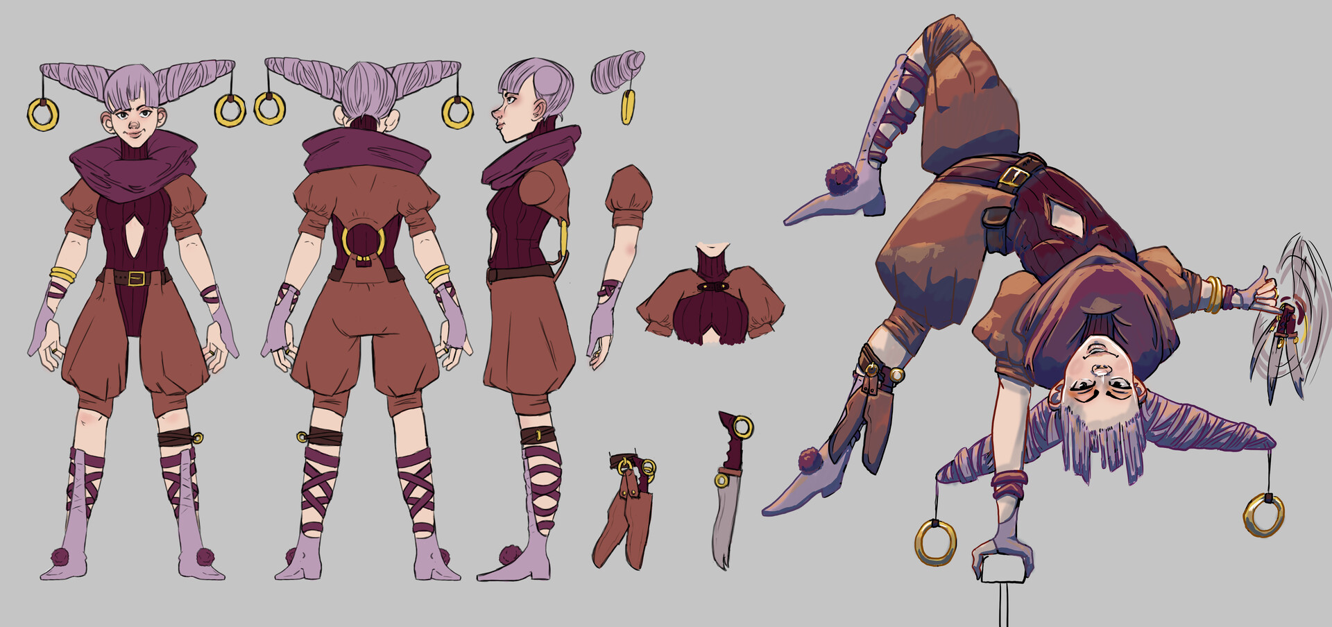 ArtStation - Killer Jester-Model Sheet