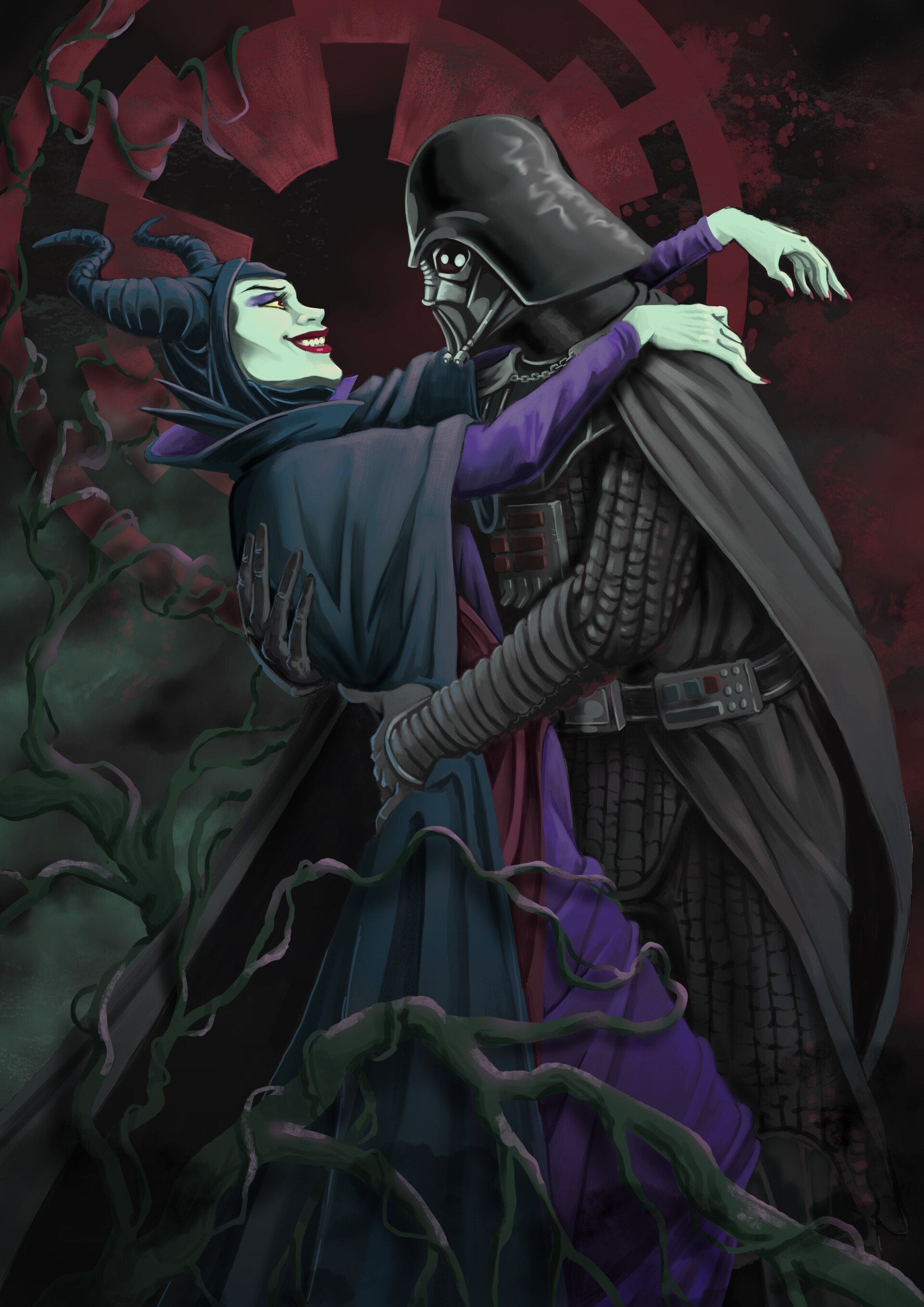 ArtStation - ¡Power couple!