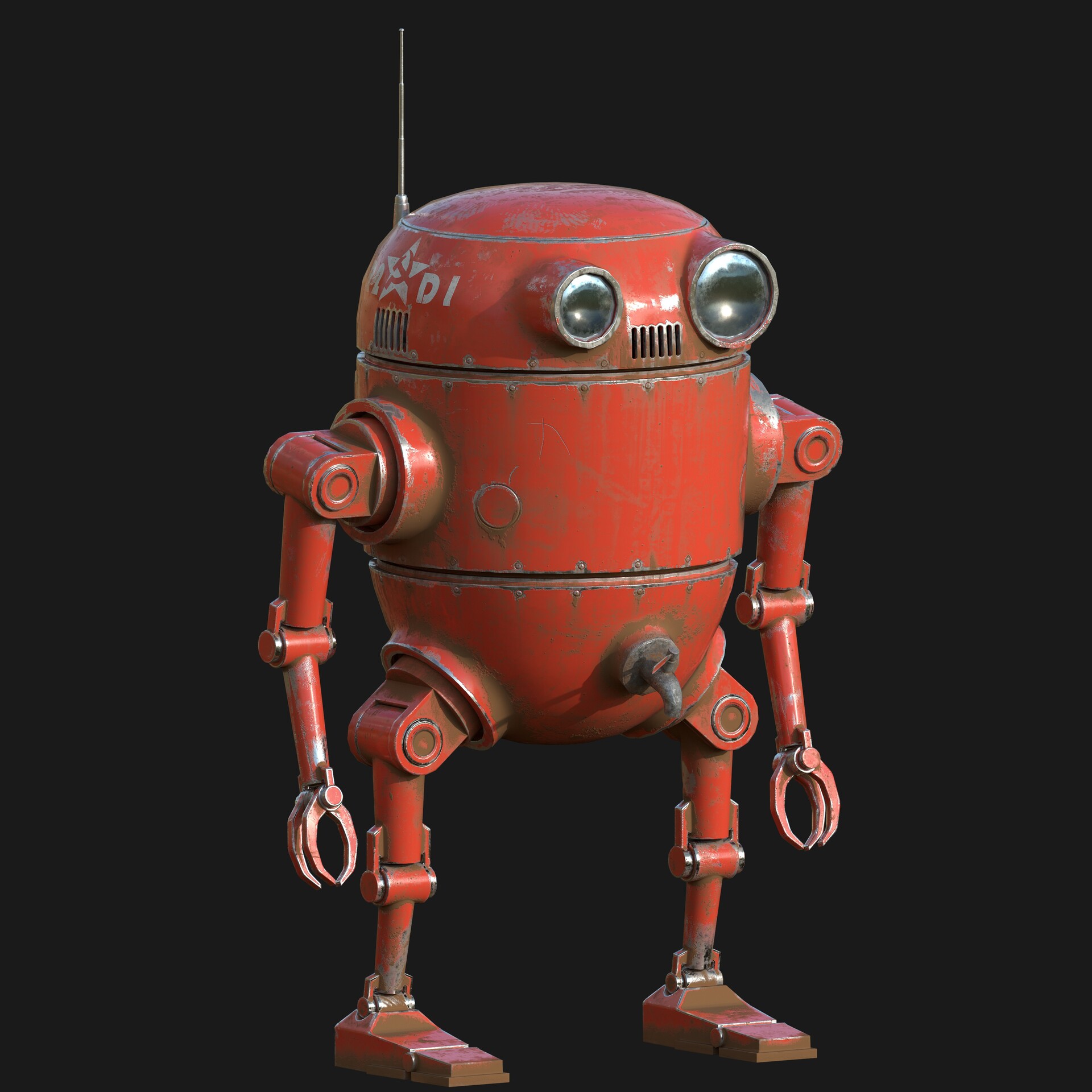 ArtStation - Soviet R2D1 concept