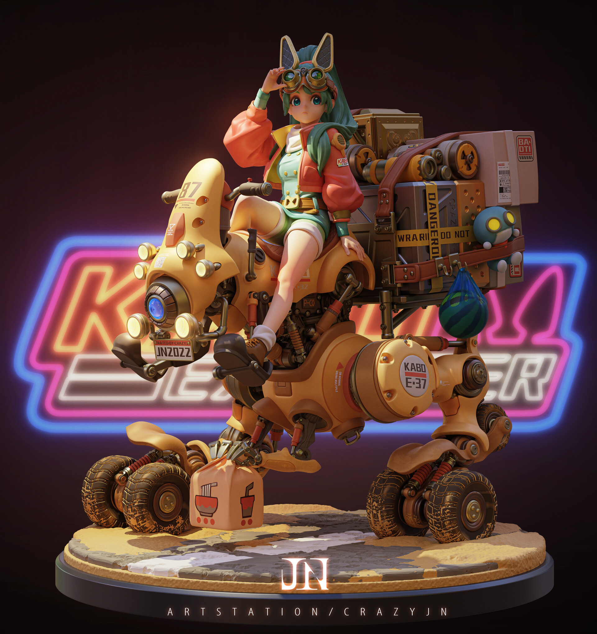 ArtStation - Postman：BUPU