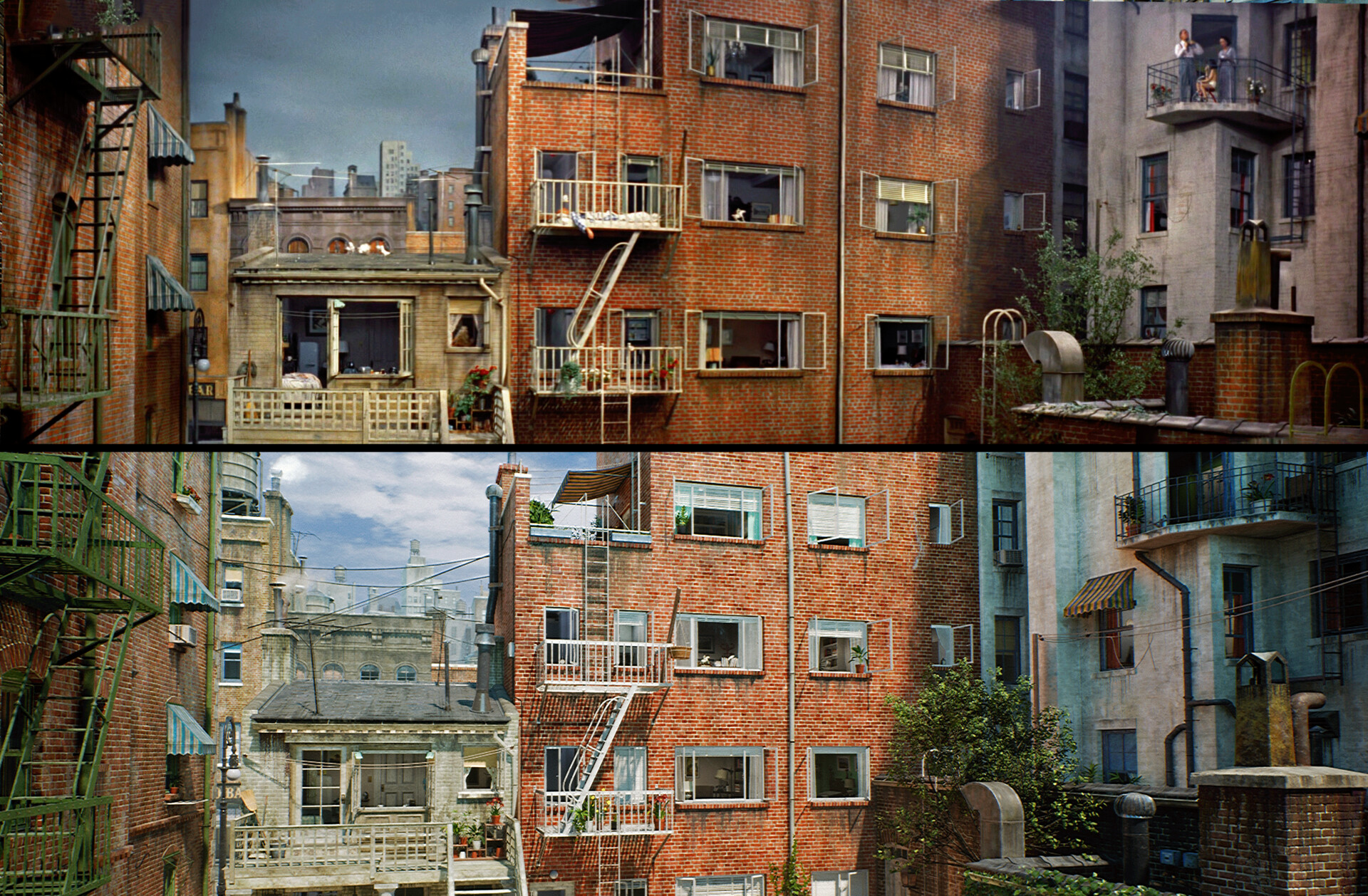 rear window set design