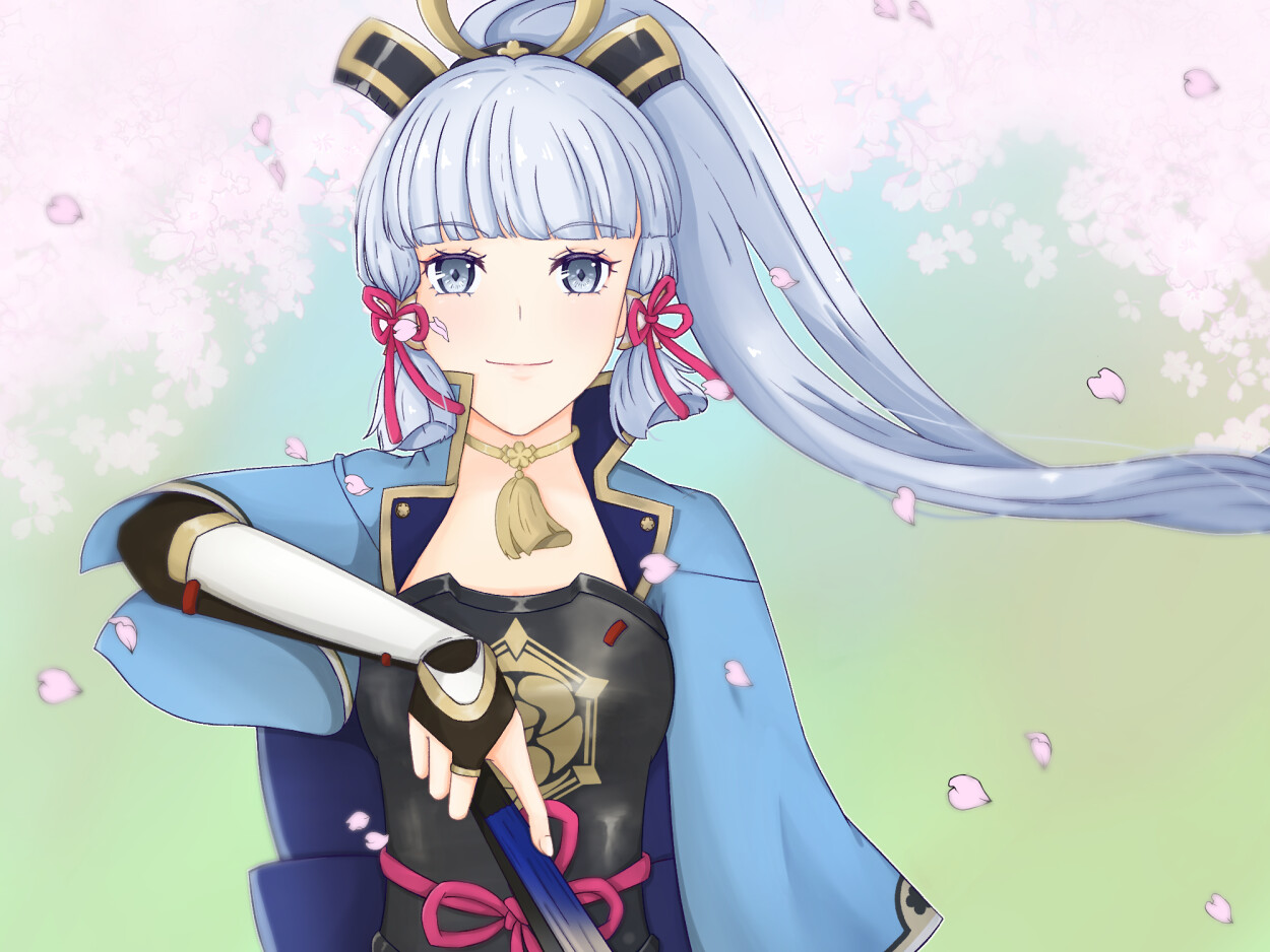 ArtStation - Kamisato Ayaka